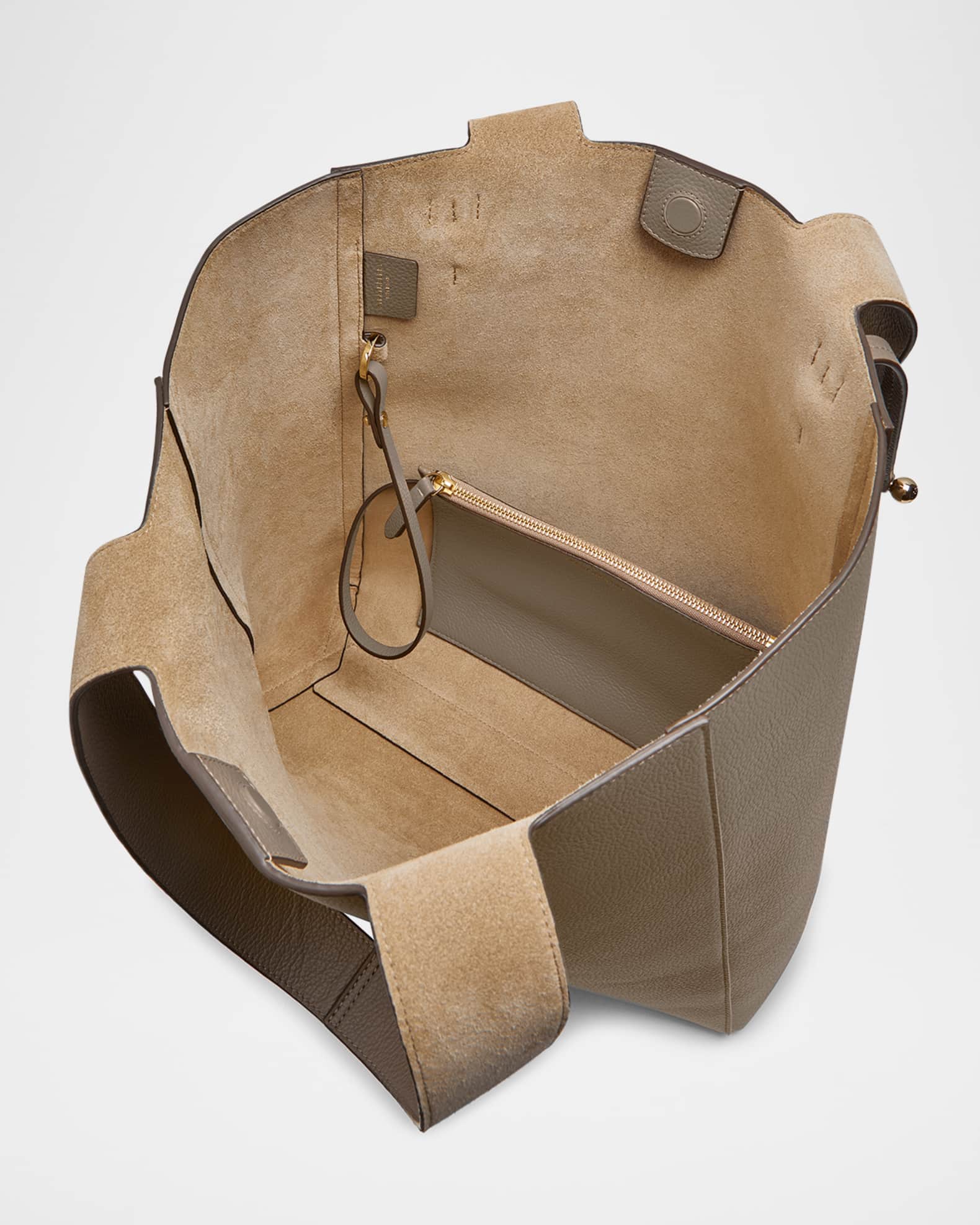 Melody Grained Leather Tote Bag | Neiman Marcus