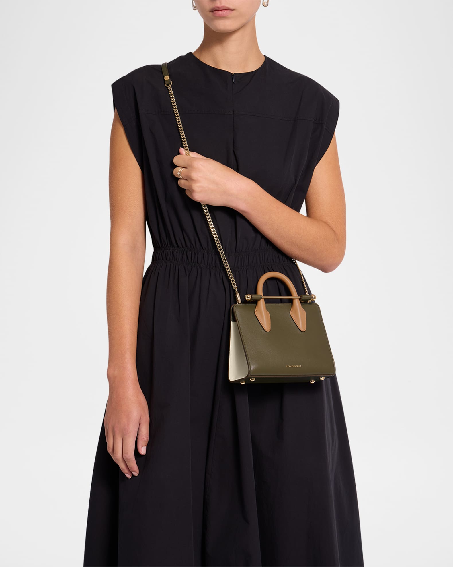 STRATHBERRY Nano Tri Leather Tote Bag | Neiman Marcus