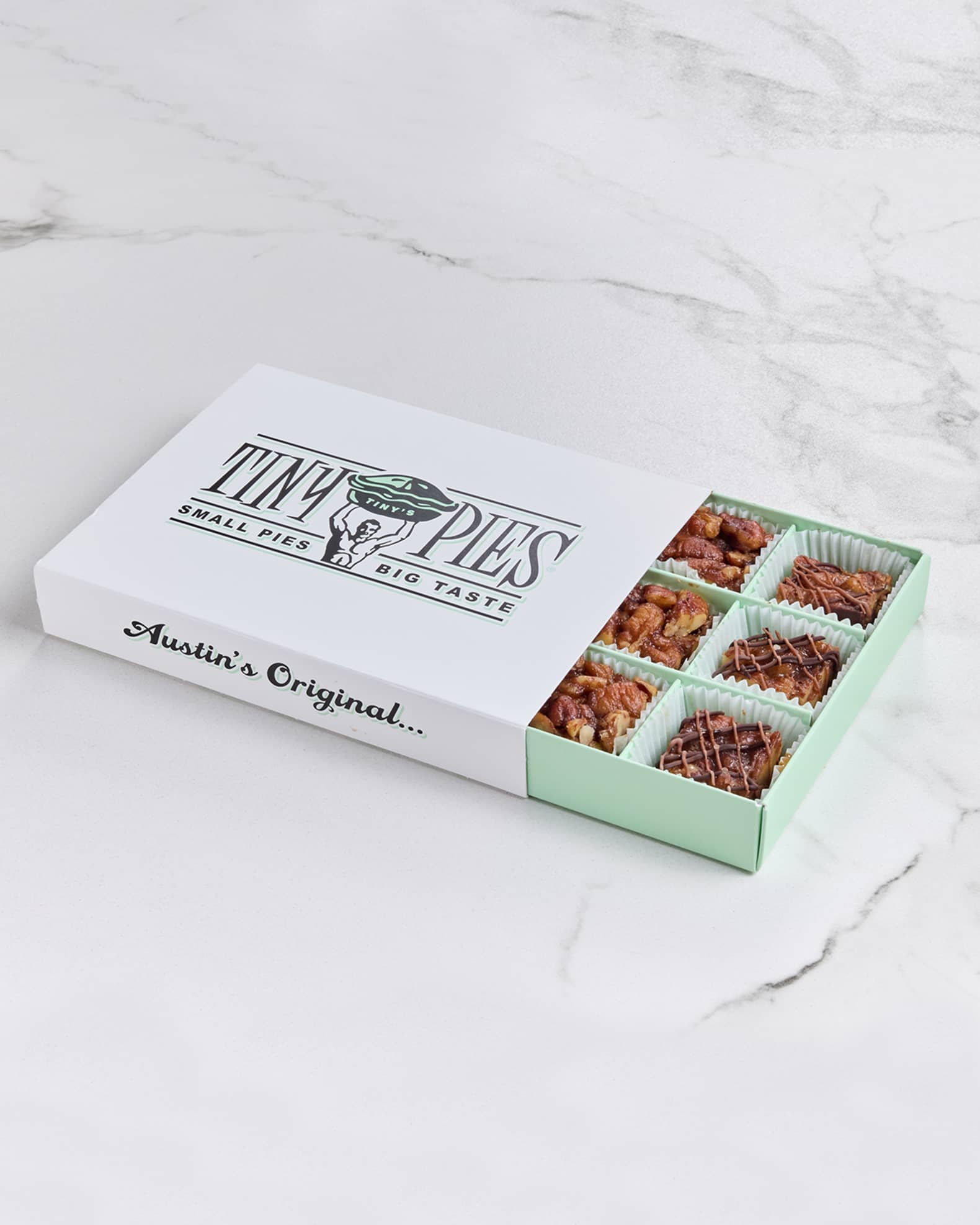 Tiny Pies Pecan Pie Bites Gift Box, 12 Count | Neiman Marcus