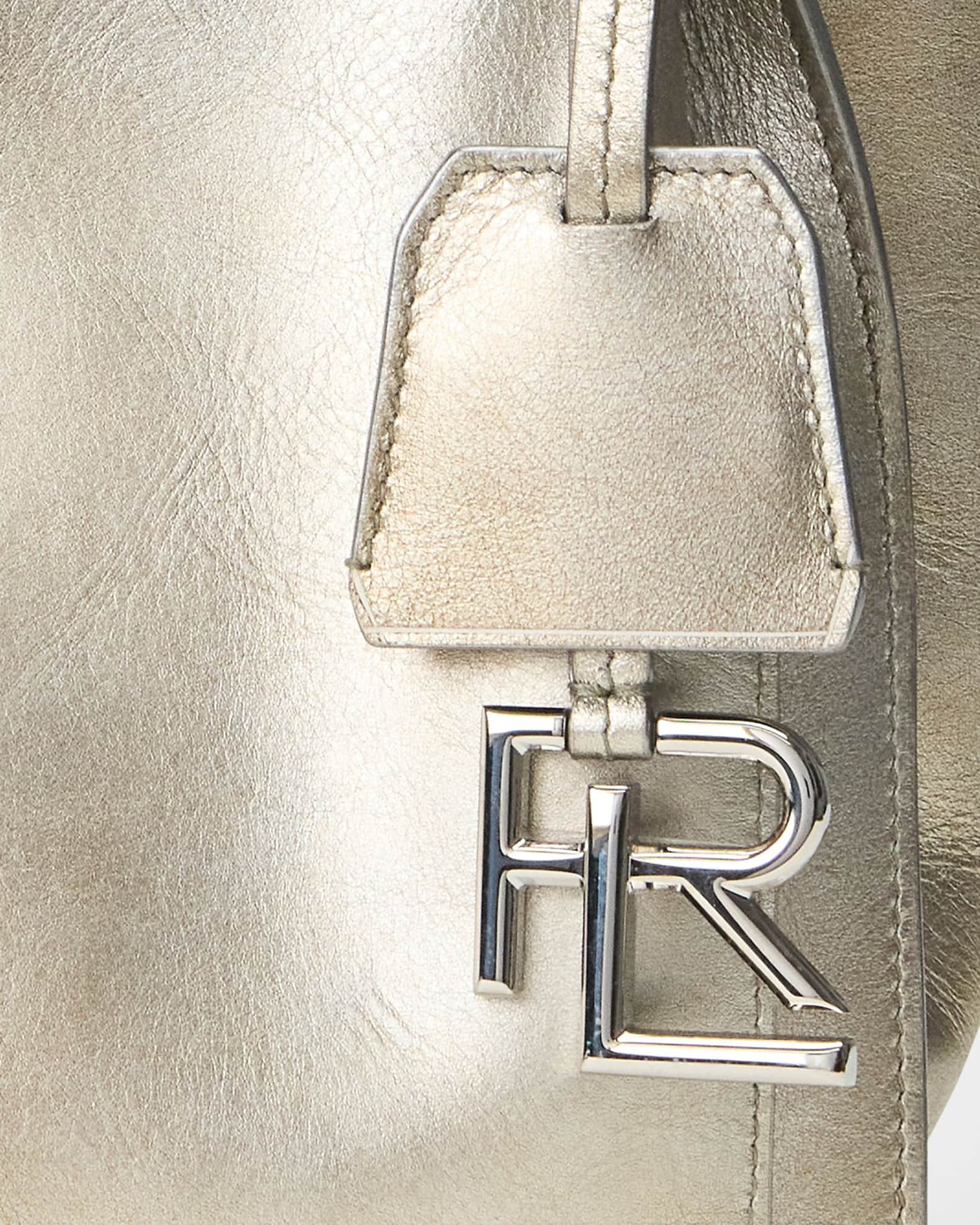Ralph Lauren Collection RL 888 Small Metallic Calfskin Tote Bag ...