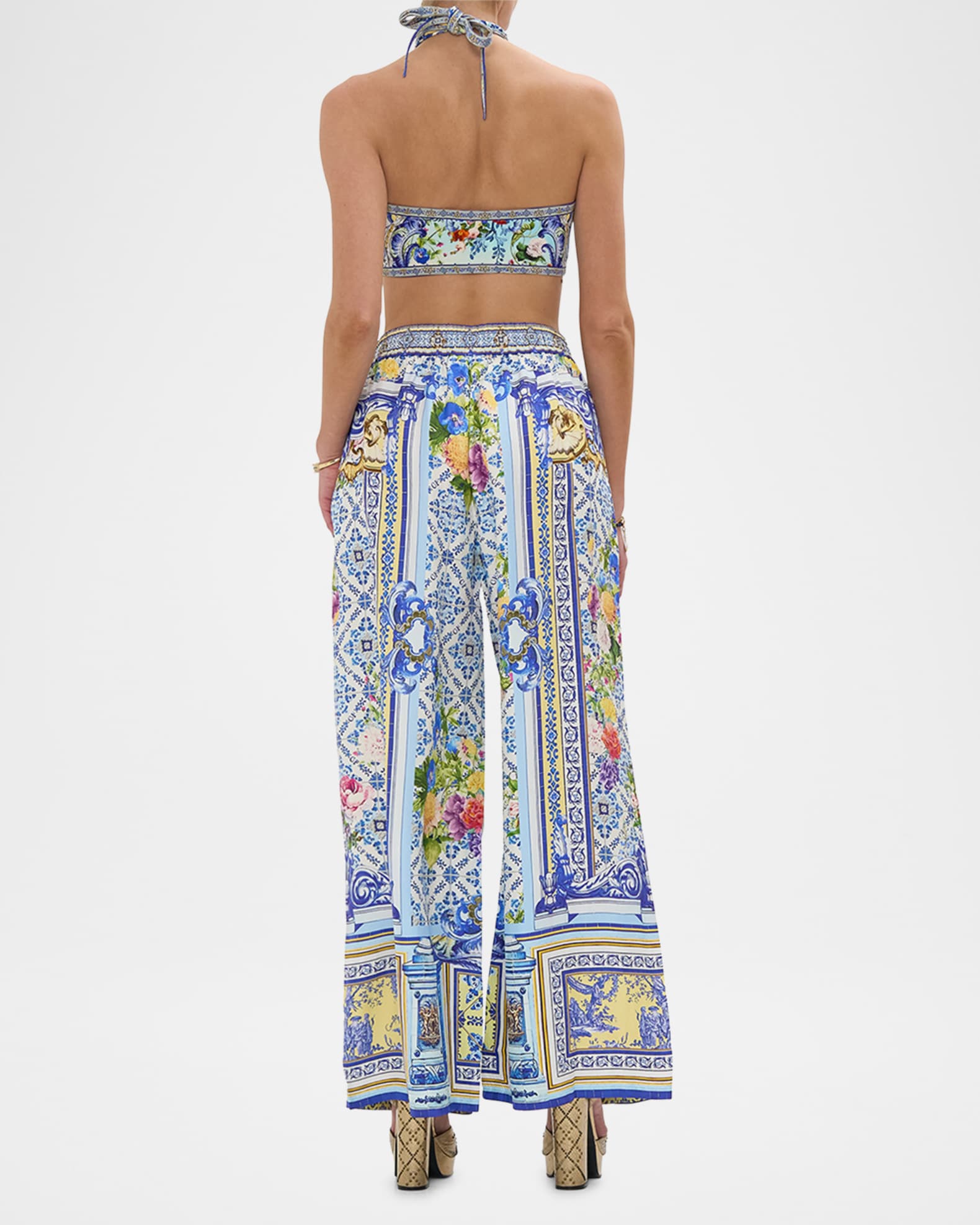 Camilla Wall to Wall Wonders Straight-Leg Pants | Neiman Marcus