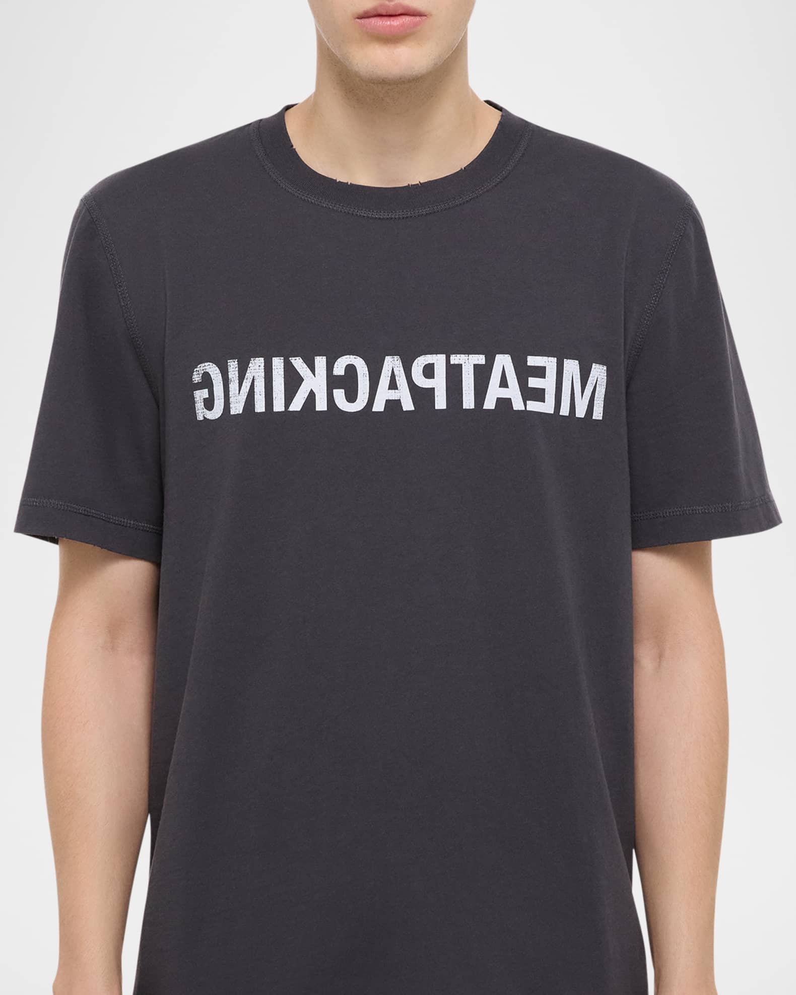 Helmut Lang Men's Meatpacking Cotton T-Shirt | Neiman Marcus