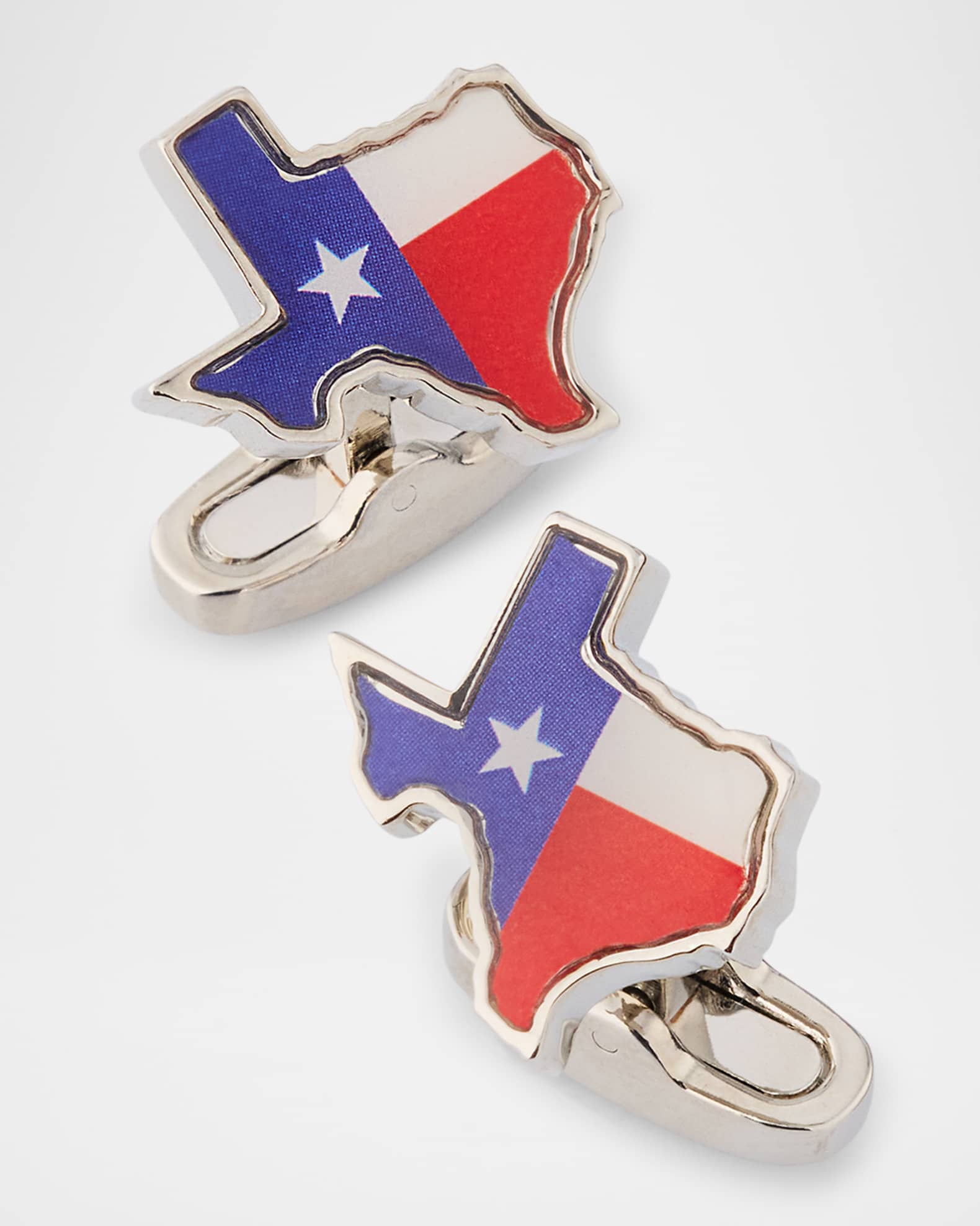 Link Up Men's State Of Texas Flag Cufflinks | Neiman Marcus