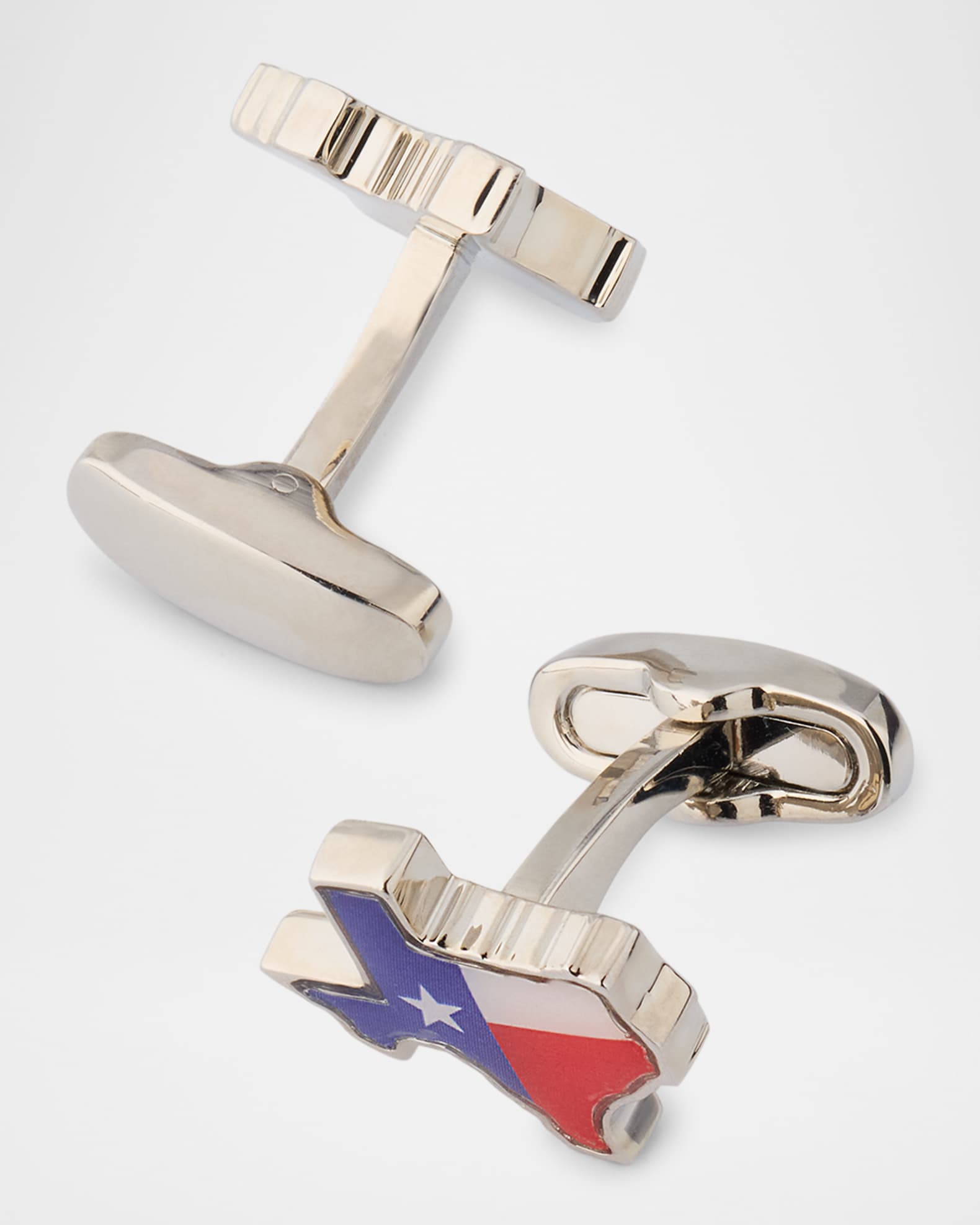 Link Up Men's State Of Texas Flag Cufflinks | Neiman Marcus