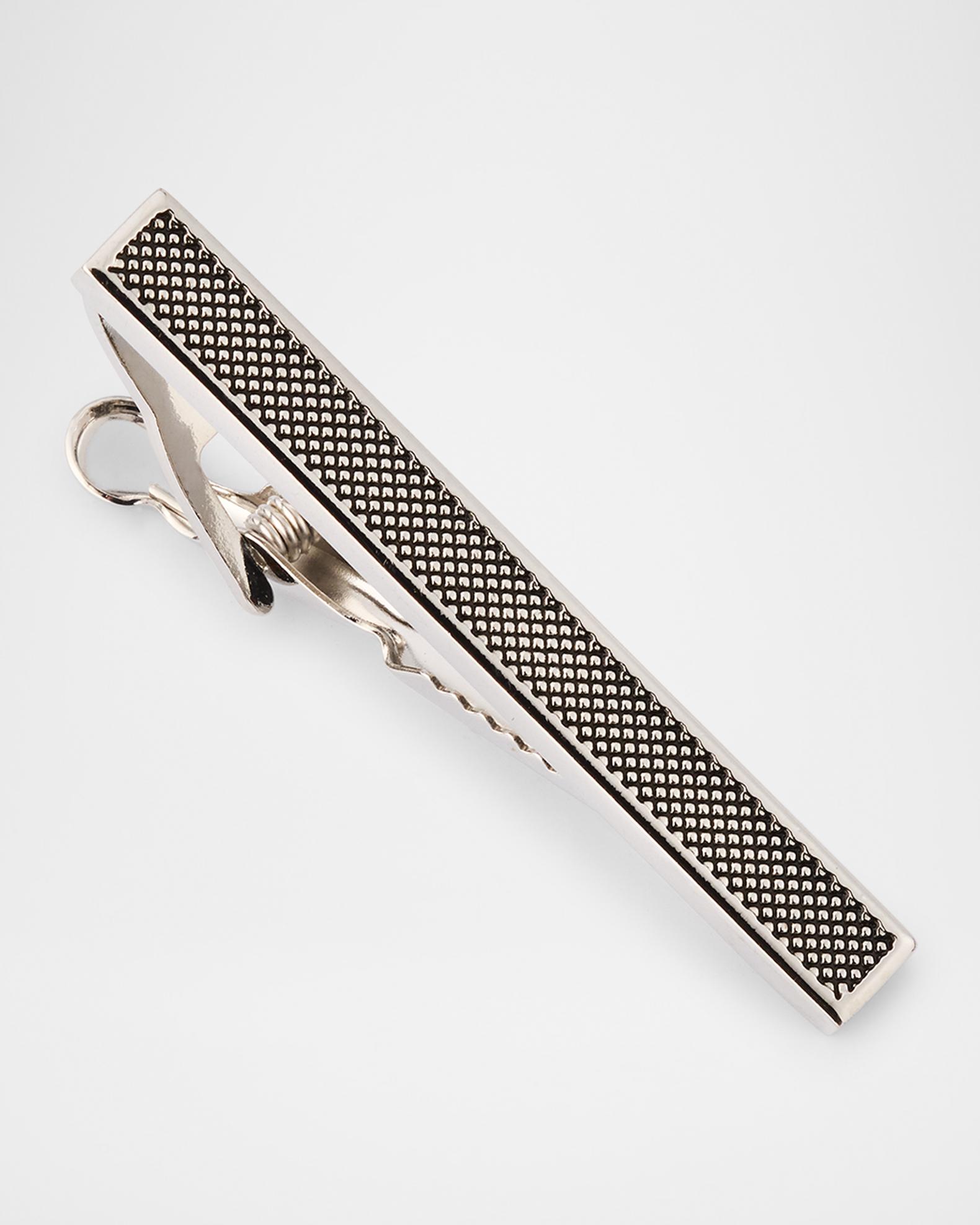 Link Up Men's Textured Brass Tie Bar | Neiman Marcus