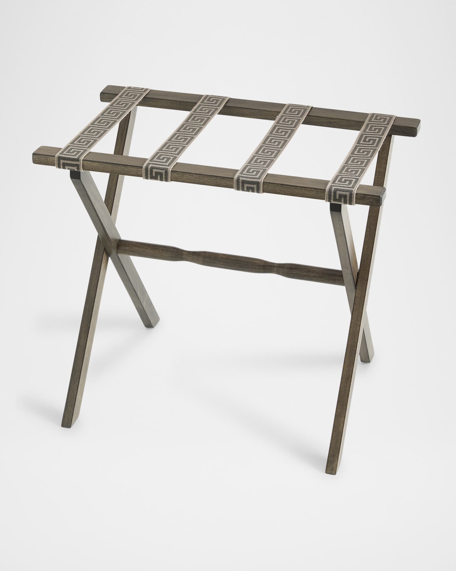 Gate House Furniture Greek Key Luggage Rack | Neiman Marcus