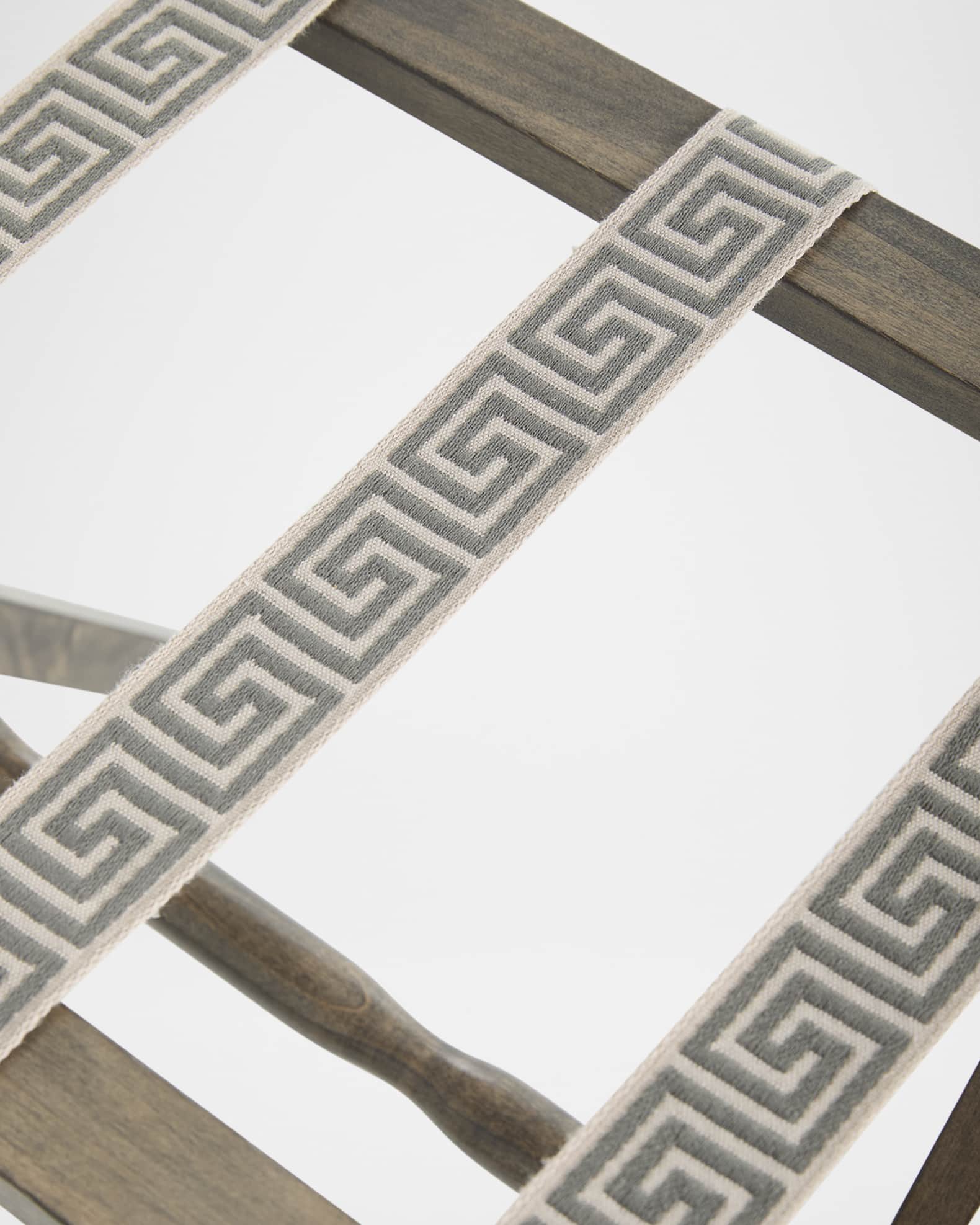 Gate House Furniture Greek Key Luggage Rack | Neiman Marcus