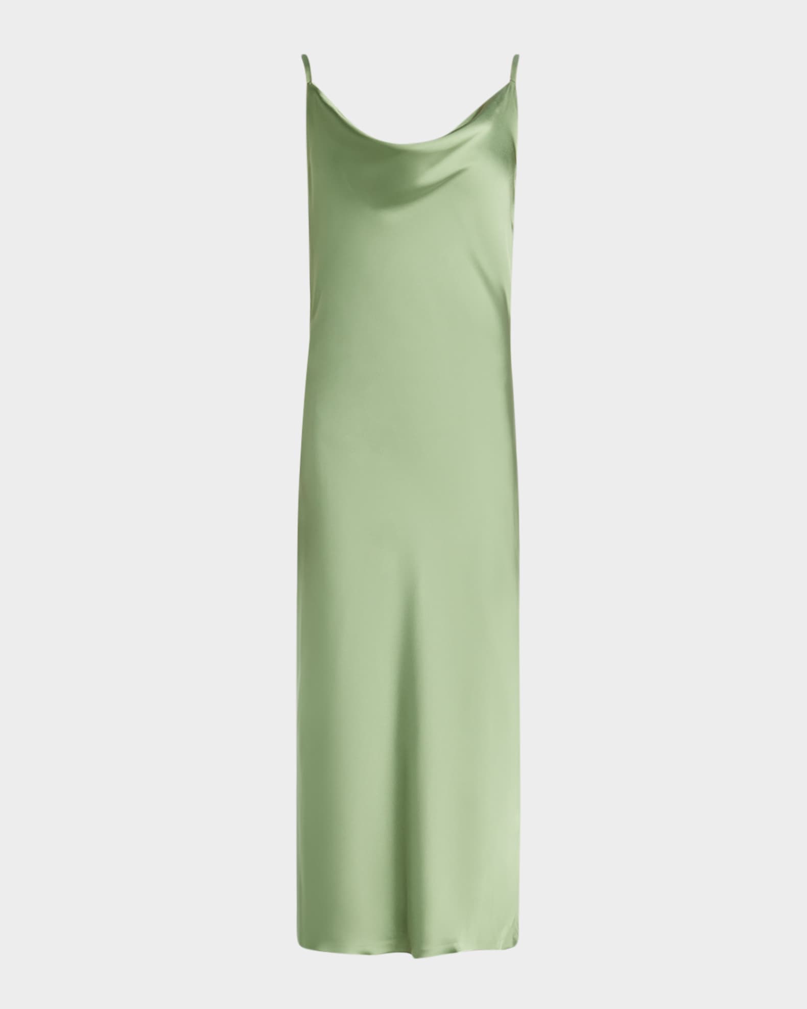 Norma Kamali Maria Satin Slip Dress | Neiman Marcus