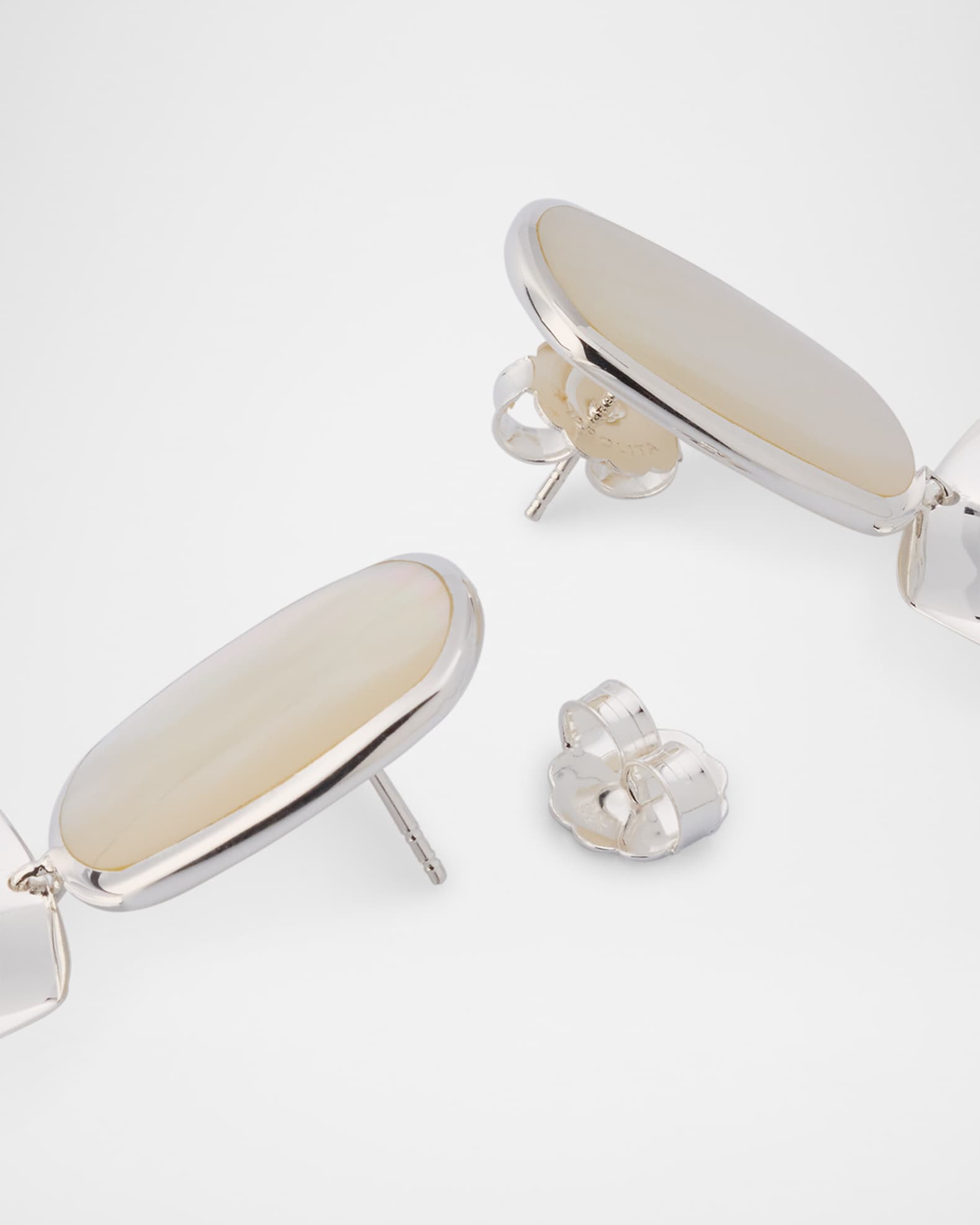 Ippolita Rock Candy Sterling Silver Long Oval and Large Frame Post ...
