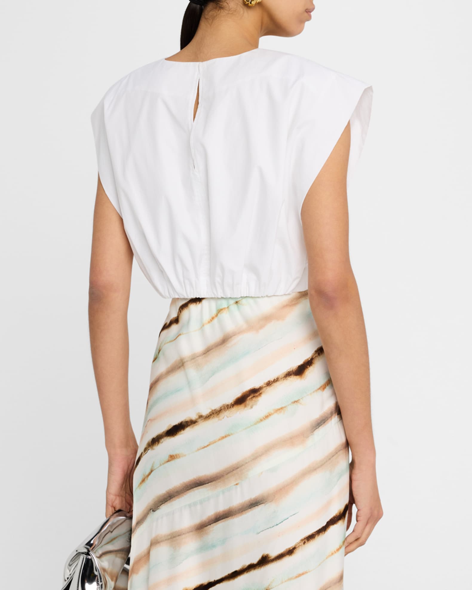 A.L.C. Billie Cap-Sleeve Top | Neiman Marcus