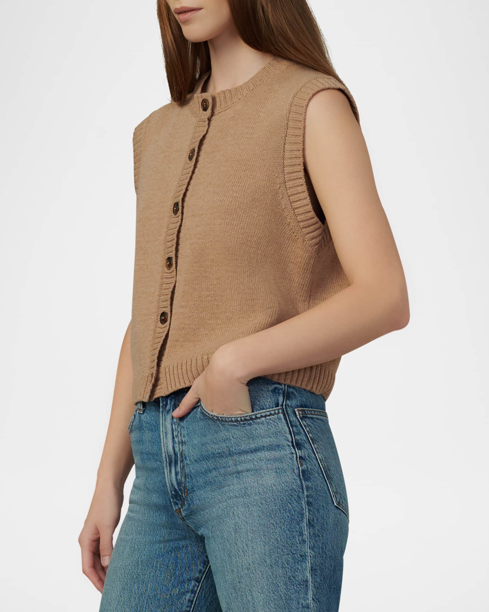 Joe's Jeans The Noa Cardigan Vest | Neiman Marcus