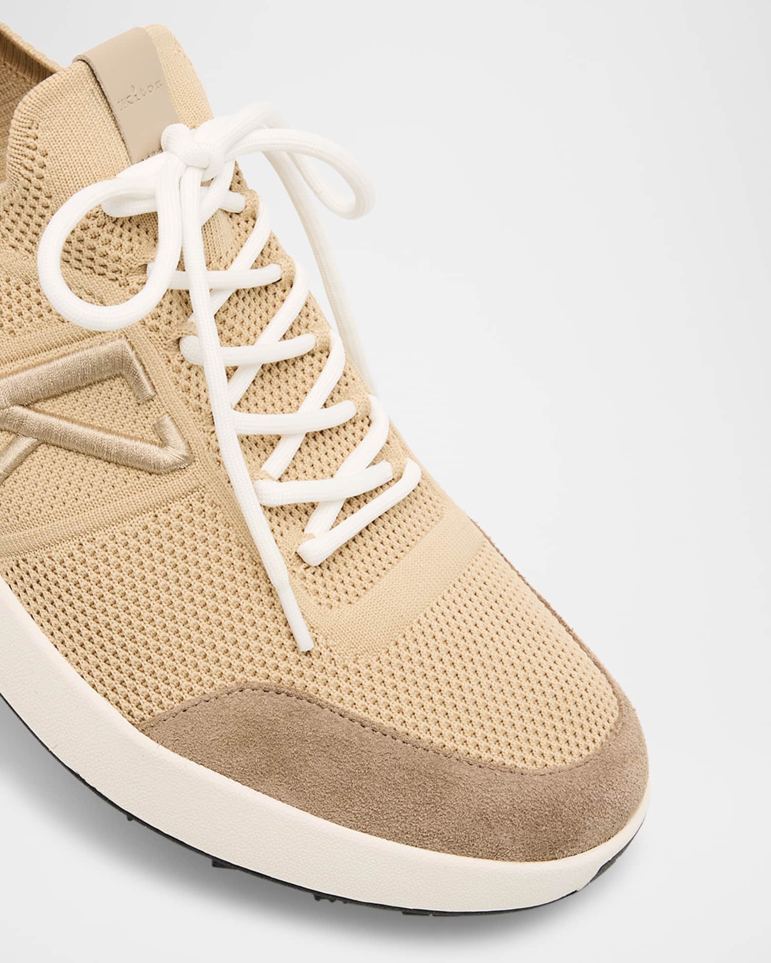Kiton Men's Knit Runner Sneakers | Neiman Marcus