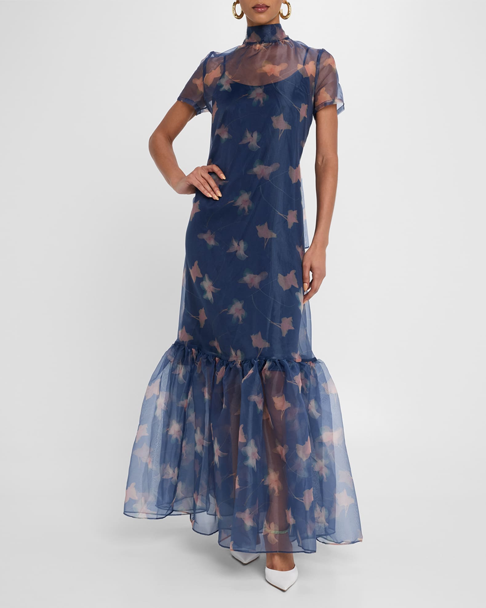 STAUD Calluna Organza Gown | Neiman Marcus