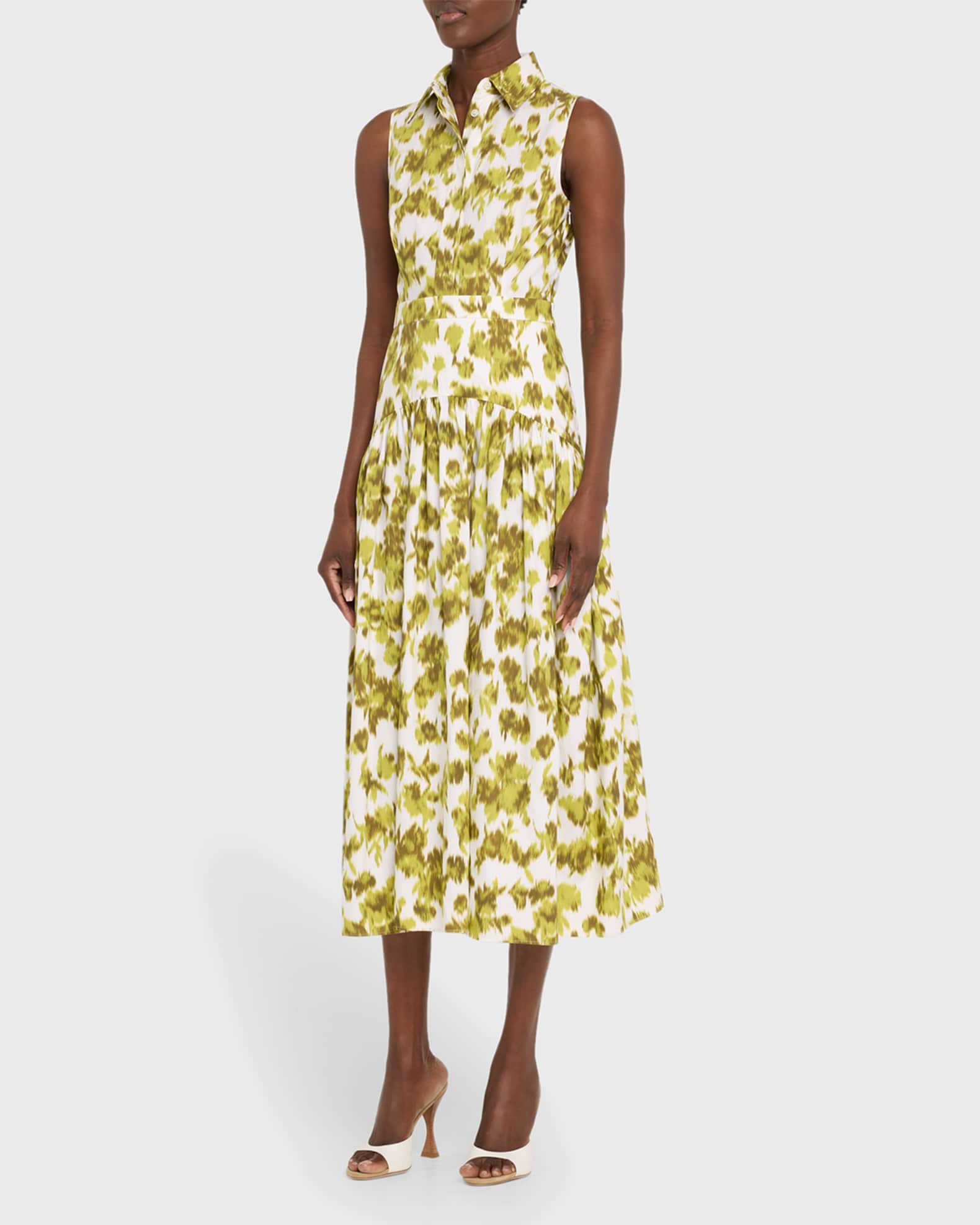 Michael Kors Collection Drop Waist Shirt Dress | Neiman Marcus