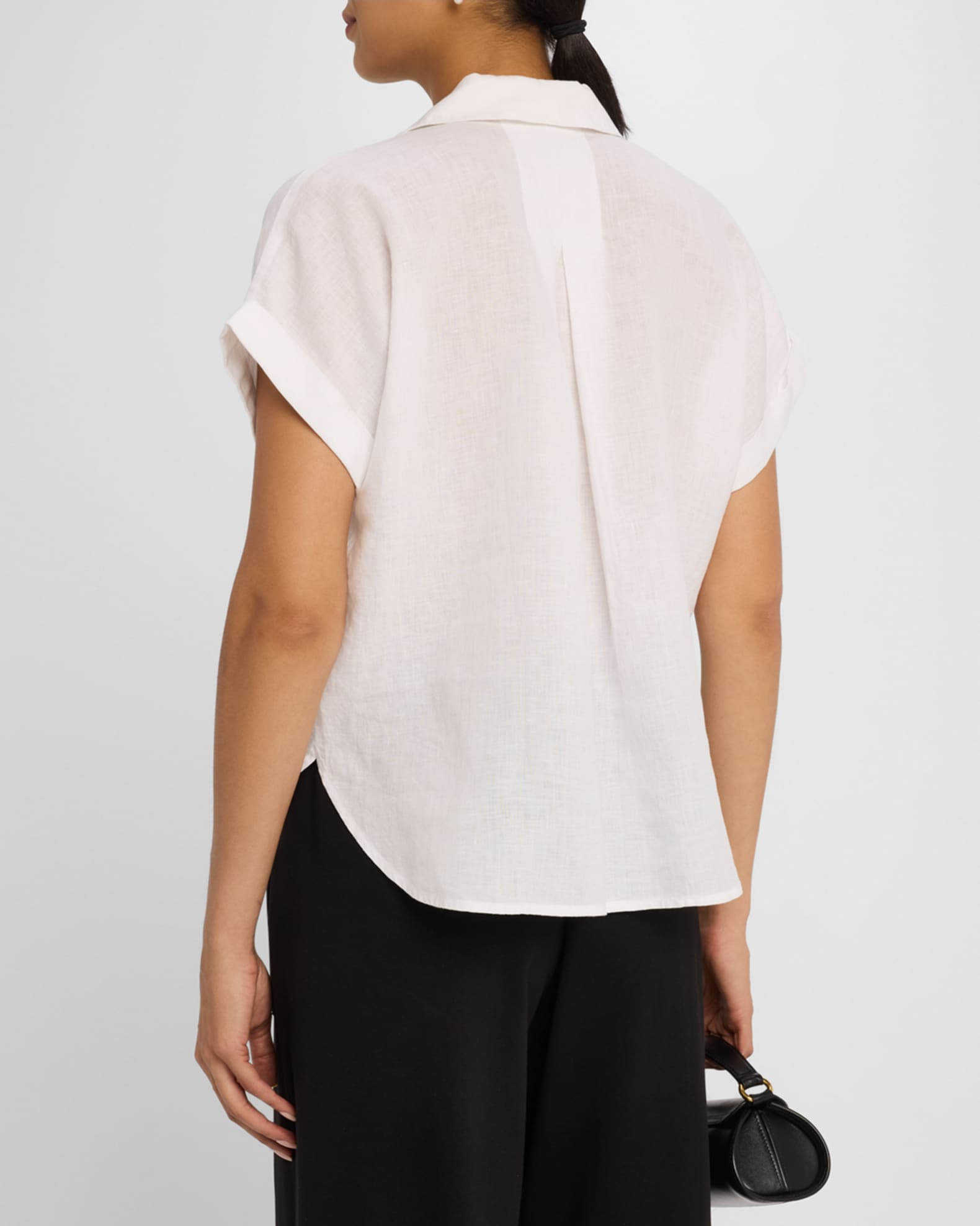 Lightweight Organic Linen Shirt | Neiman Marcus