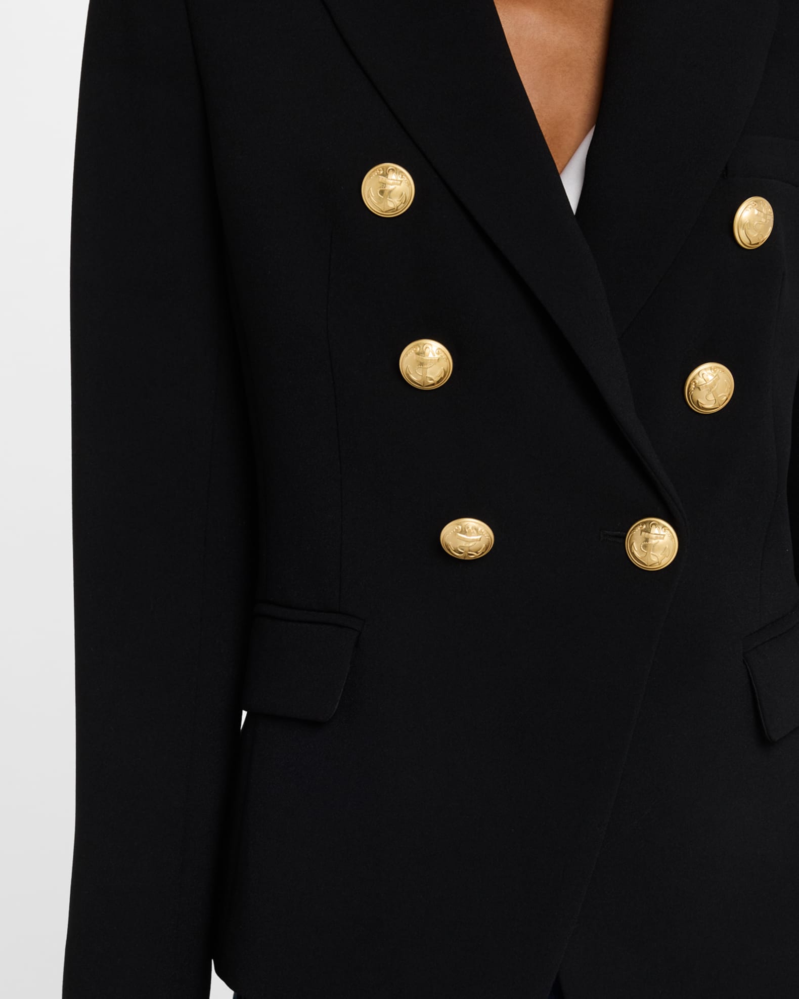Kobi Halperin Jaxy Double-Breasted Blazer Jacket | Neiman Marcus