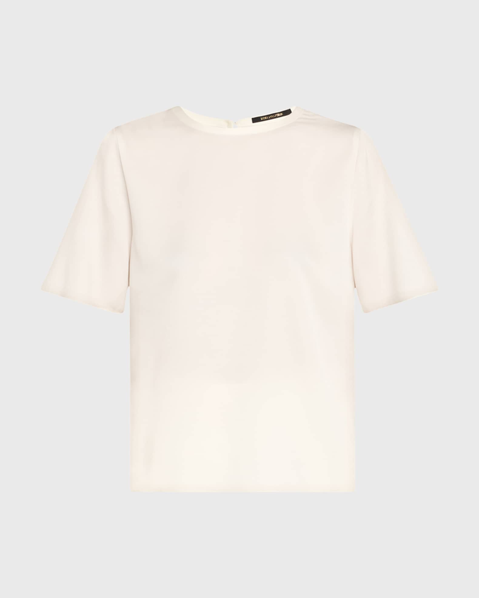 Kobi Halperin Maryl Crewneck Silk Blouse | Neiman Marcus