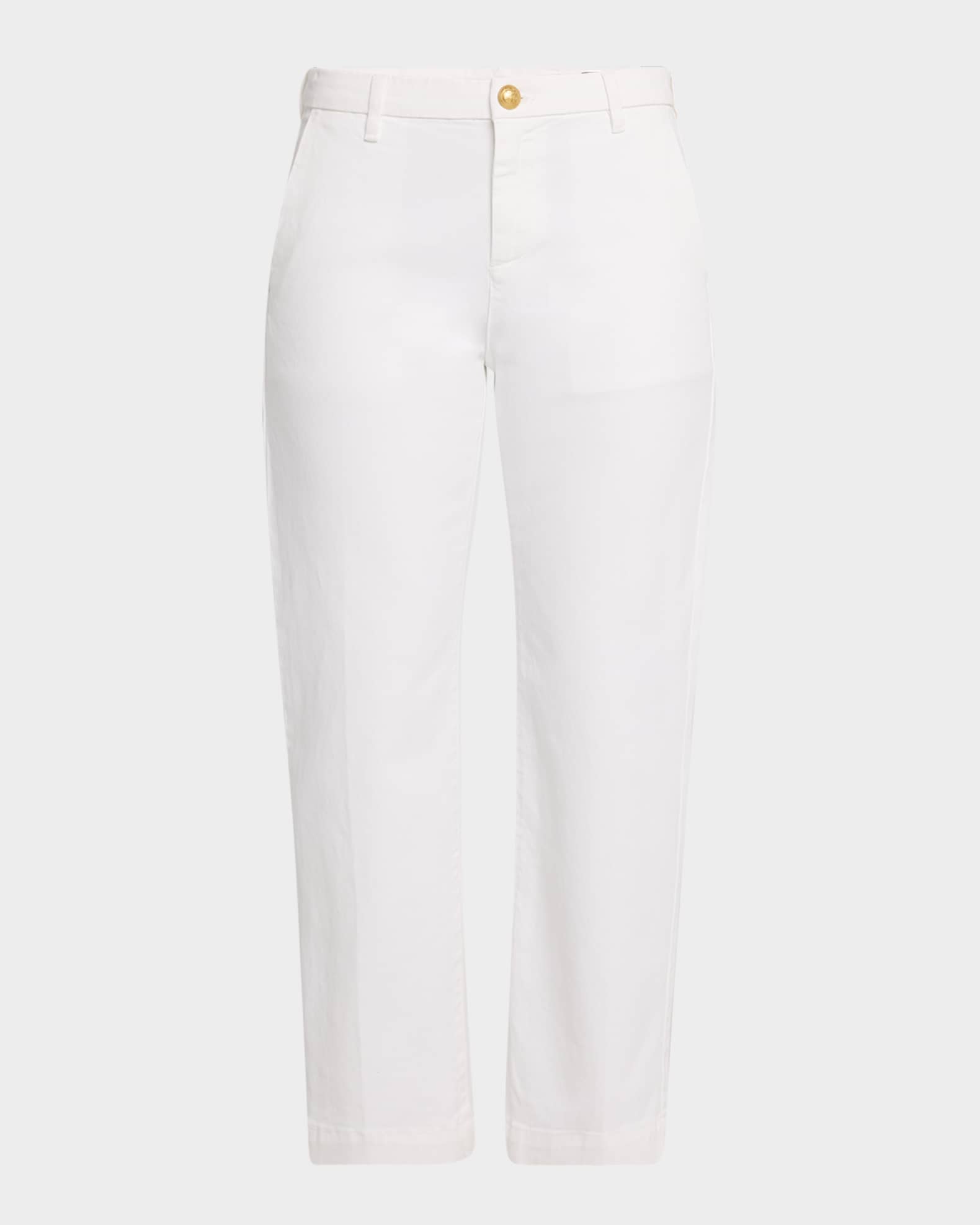 Kobi Halperin Hope Straight-Leg Stretch Cotton Pants | Neiman Marcus