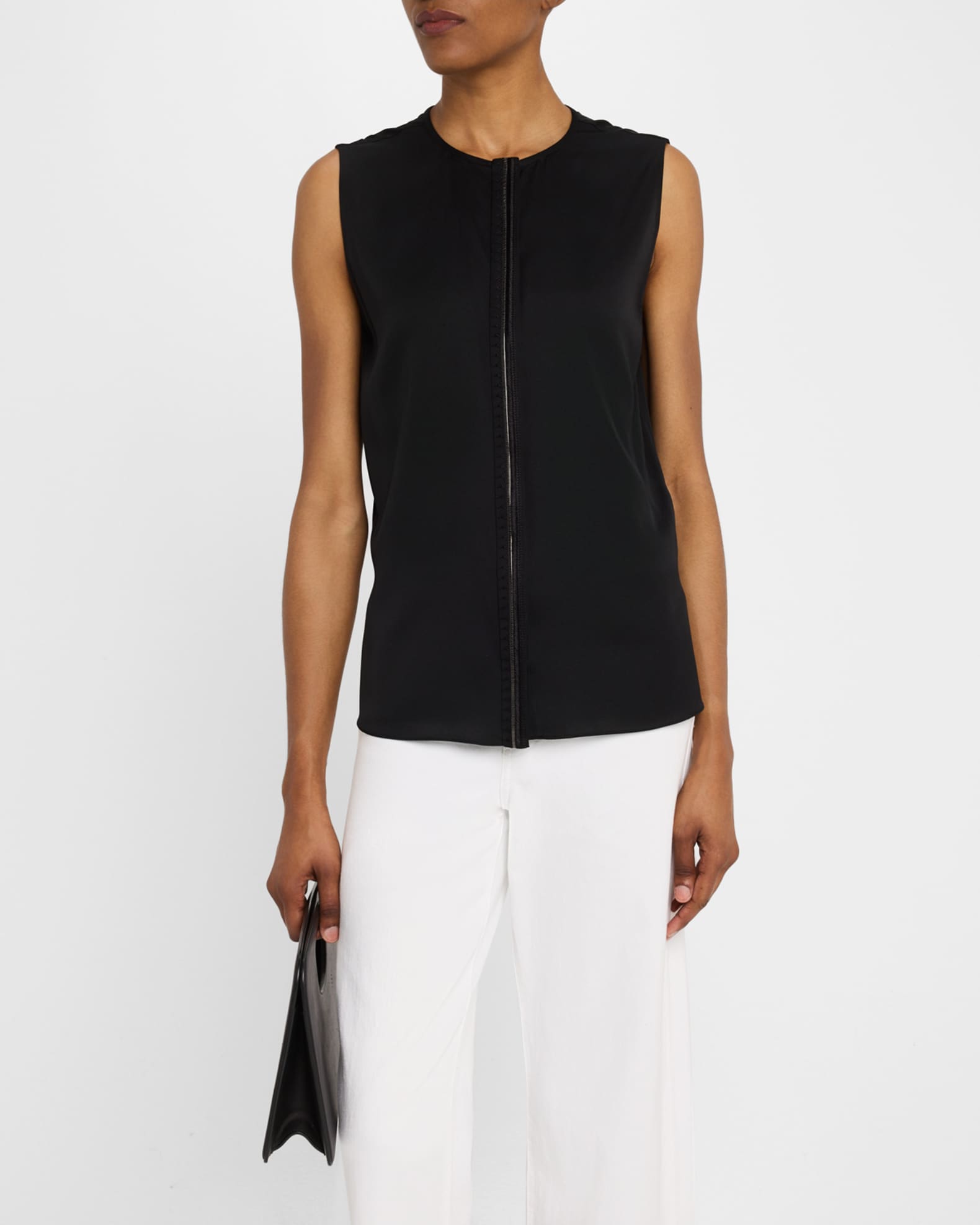 Kobi Halperin Robi Sleeveless Embroidered Blouse | Neiman Marcus