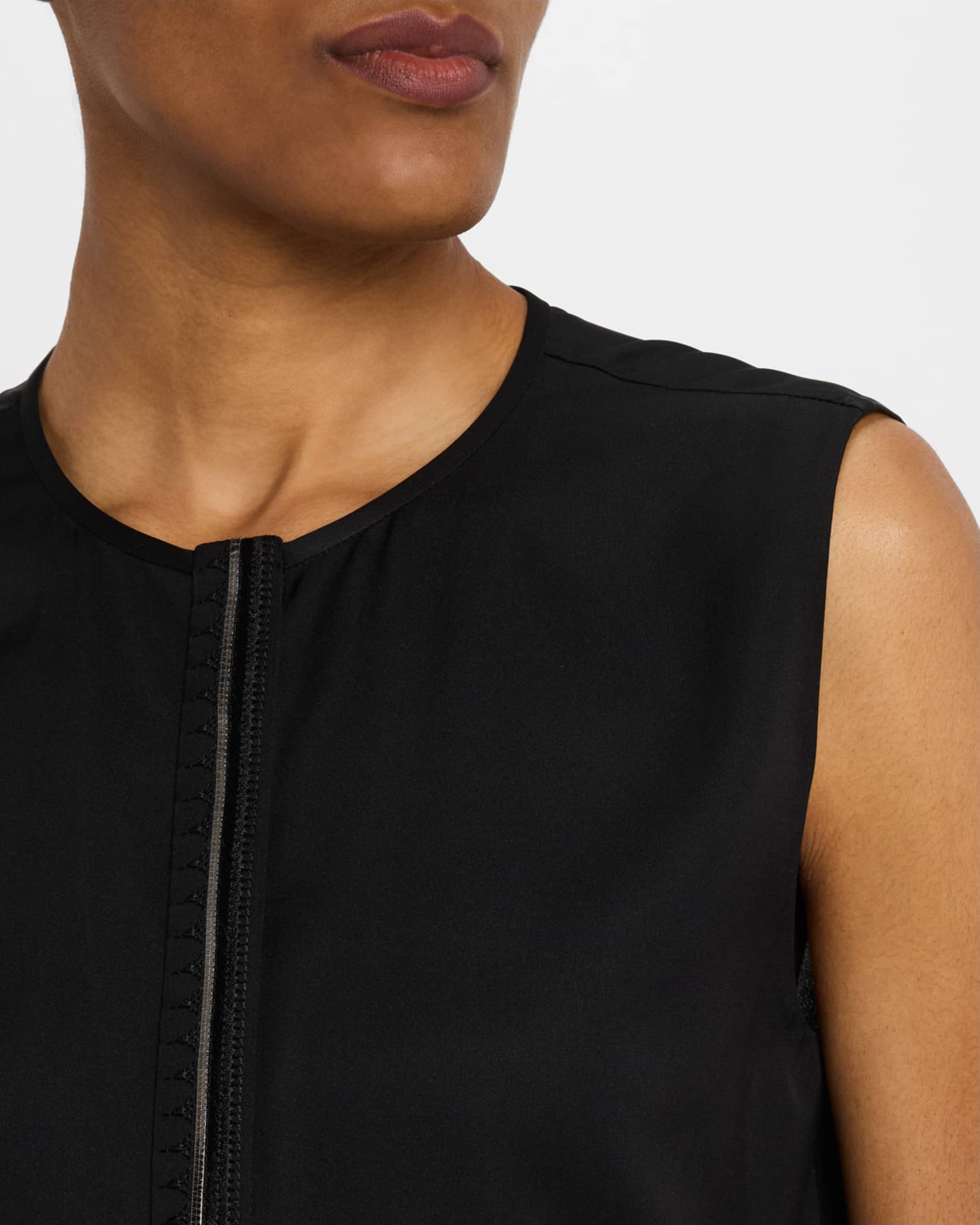 Kobi Halperin Robi Sleeveless Embroidered Blouse | Neiman Marcus