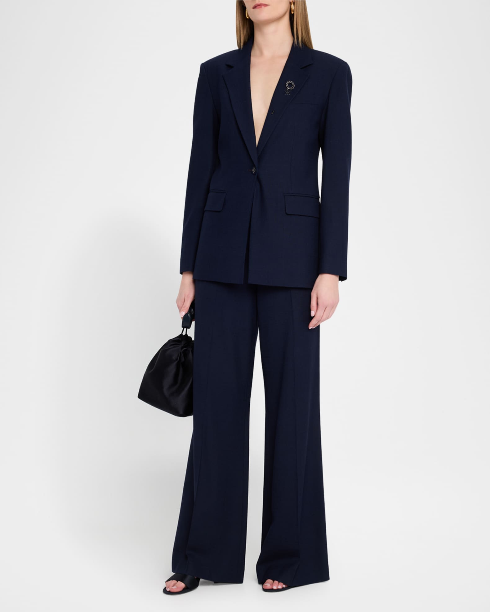 Kobi Halperin Kent Single-Button Viscose Jacket | Neiman Marcus