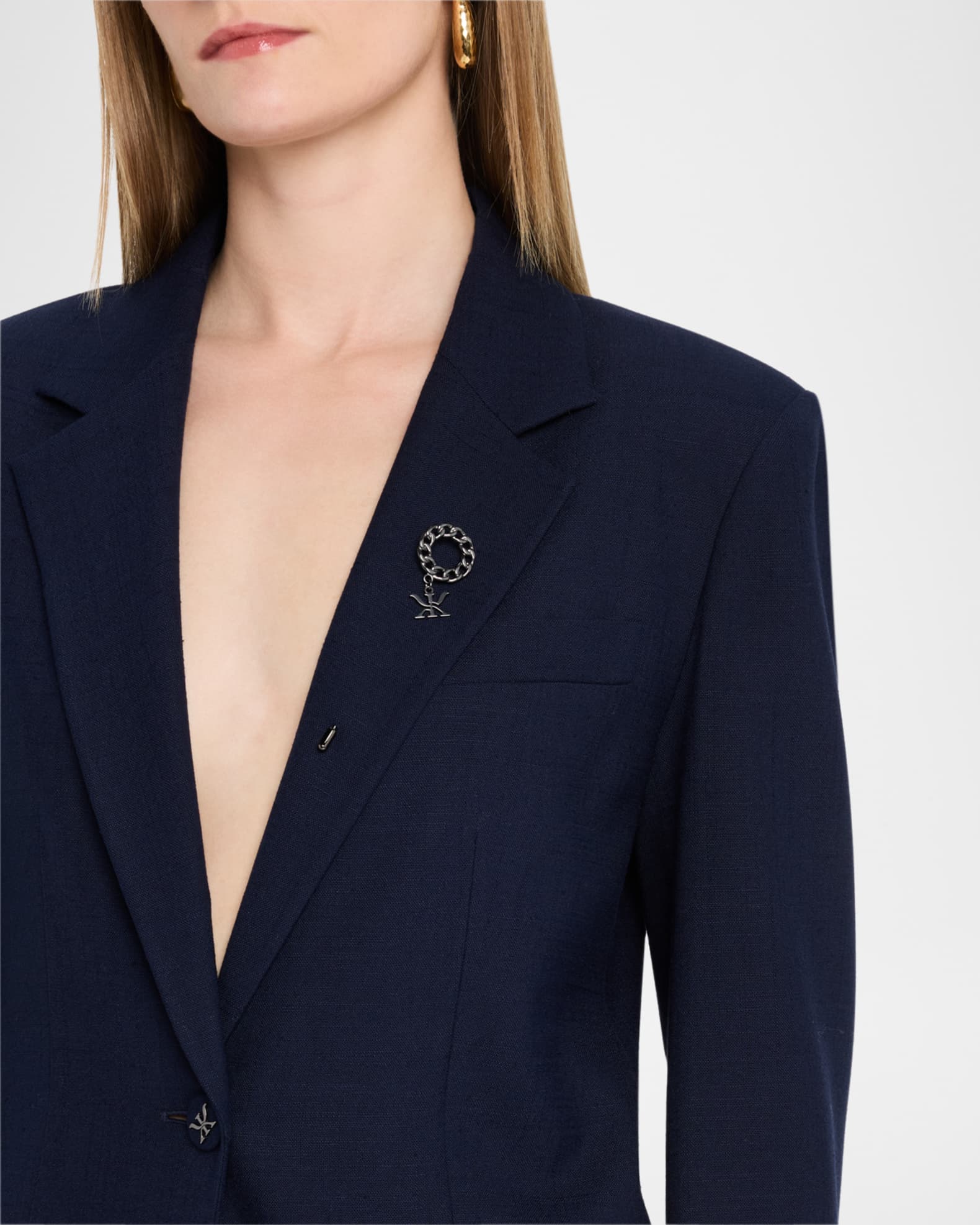 Kobi Halperin Kent Single-Button Viscose Jacket | Neiman Marcus