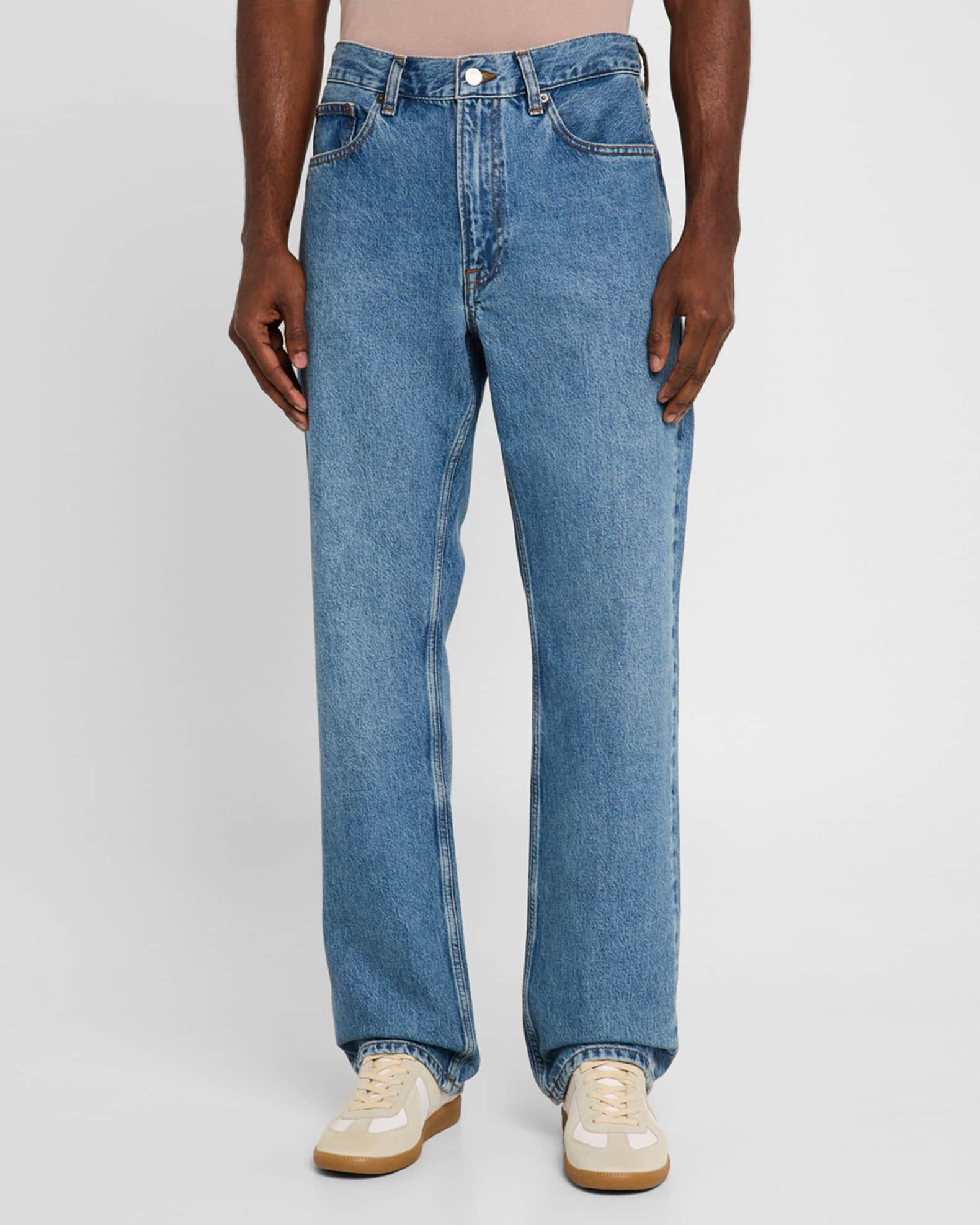 FRAME Men's The Boxy Jeans | Neiman Marcus
