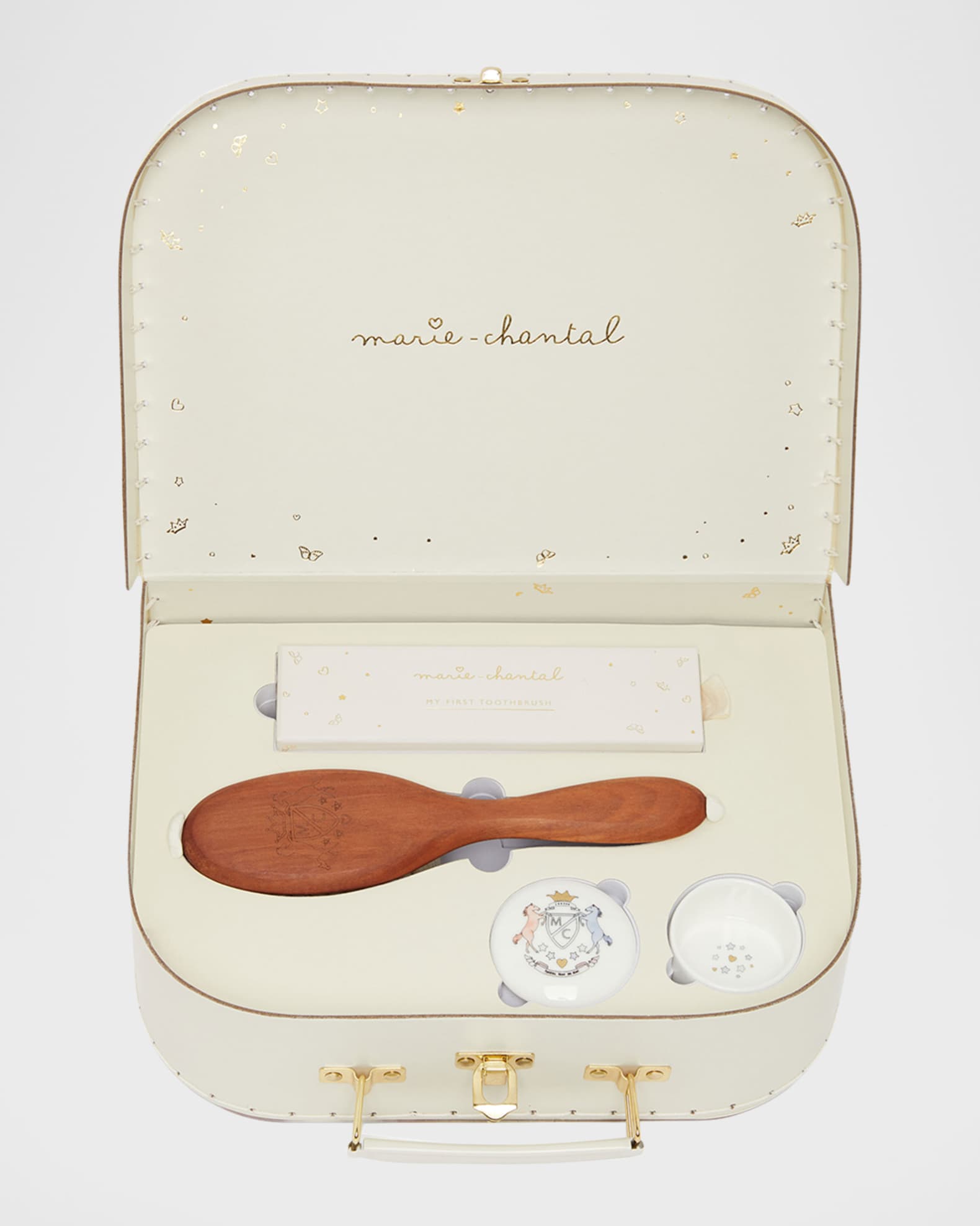 Marie Chantal Kid's My First Vanity Suitcase Set | Neiman Marcus