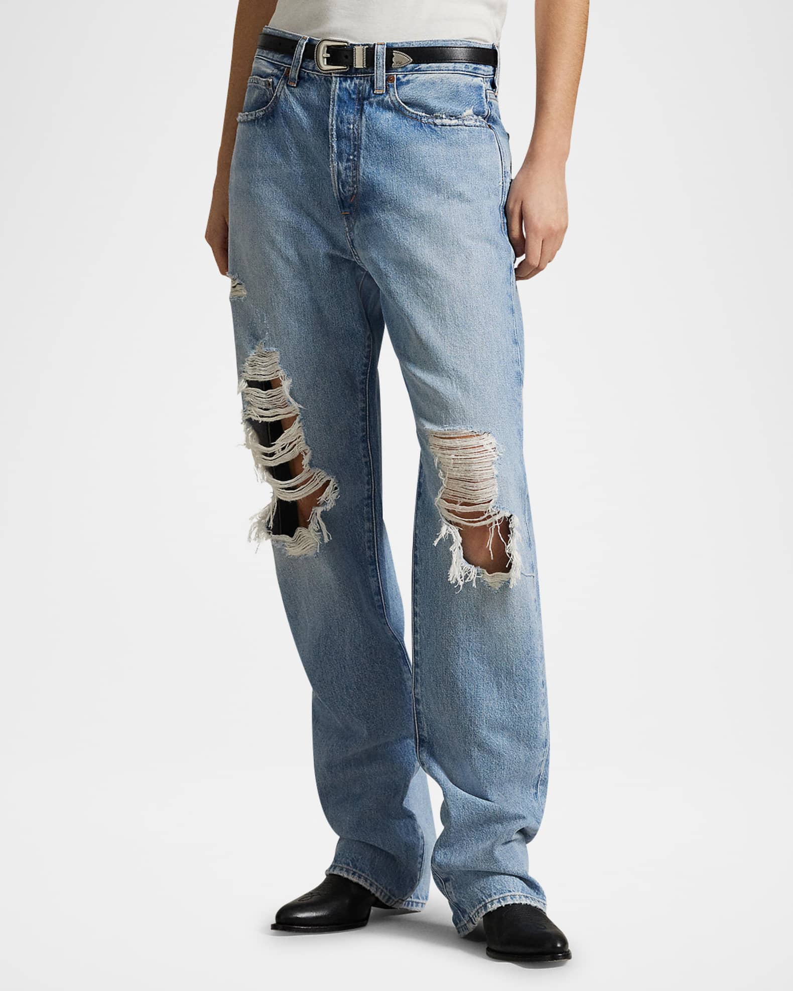 Polo Ralph Lauren Relaxed Straight Jeans | Neiman Marcus