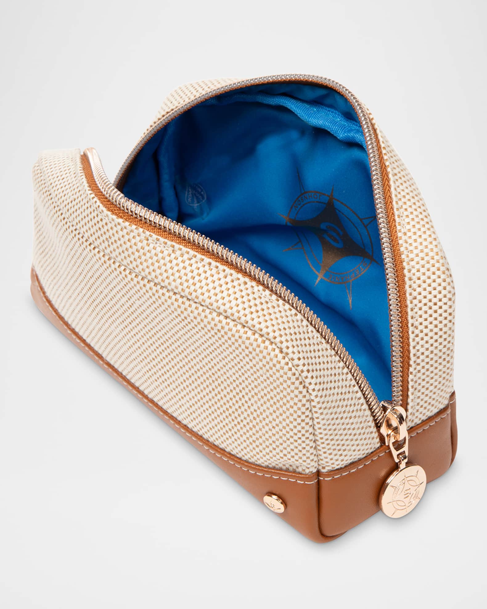 Stephanie Johnson Tropea Ivory Mae Mini Pouch | Neiman Marcus