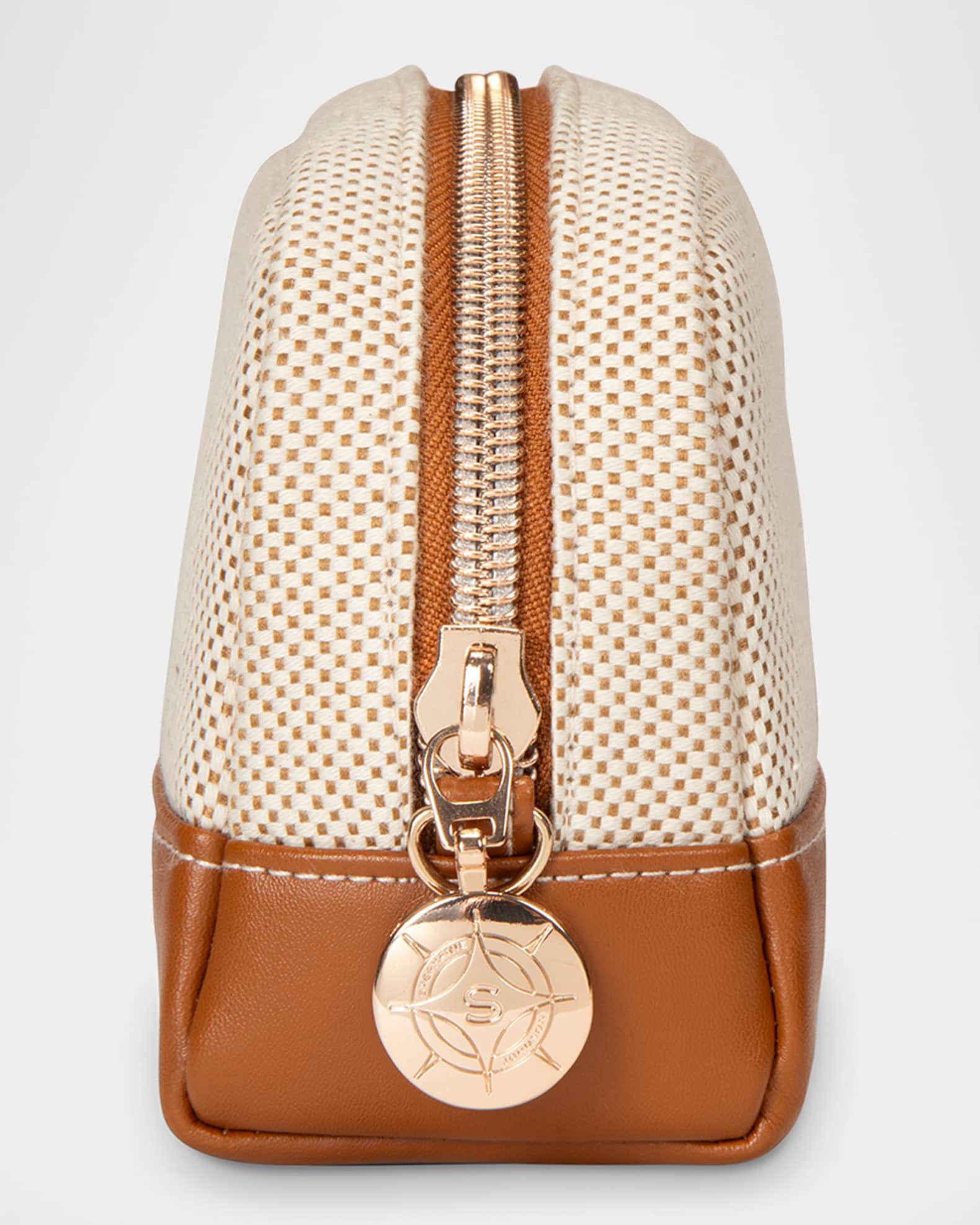 Stephanie Johnson Tropea Ivory Mae Mini Pouch | Neiman Marcus