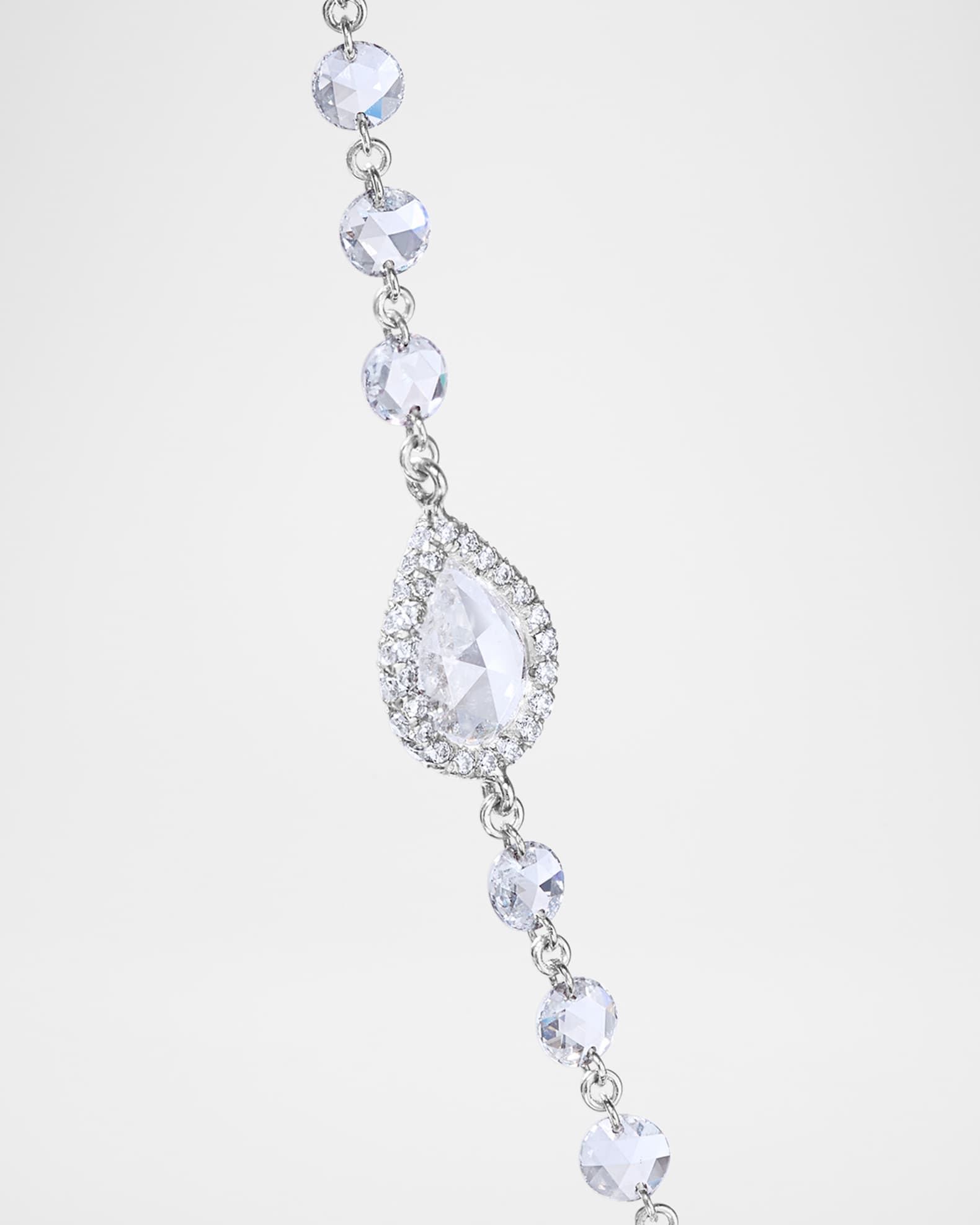64 Facets 18K White Gold Ethereal Diamond Necklace, 12.15tcw | Neiman ...