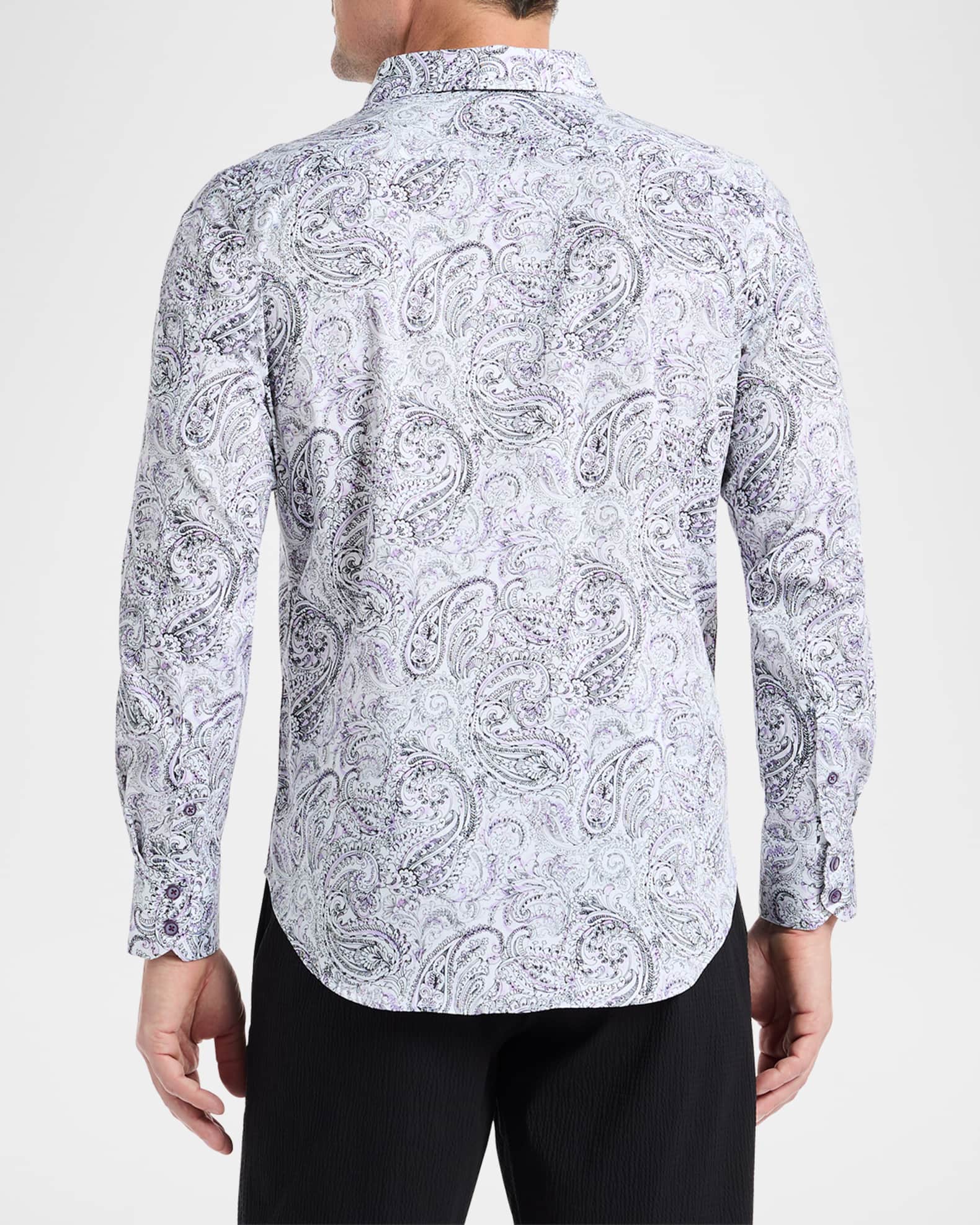 Robert Graham Men's Ibiza Paisley Woven Sport Shirt | Neiman Marcus