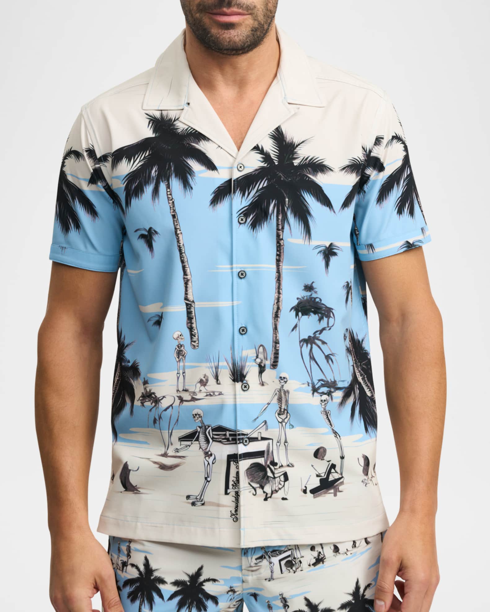 Robert Graham Men's Sunburn Sonata Camp Shirt | Neiman Marcus
