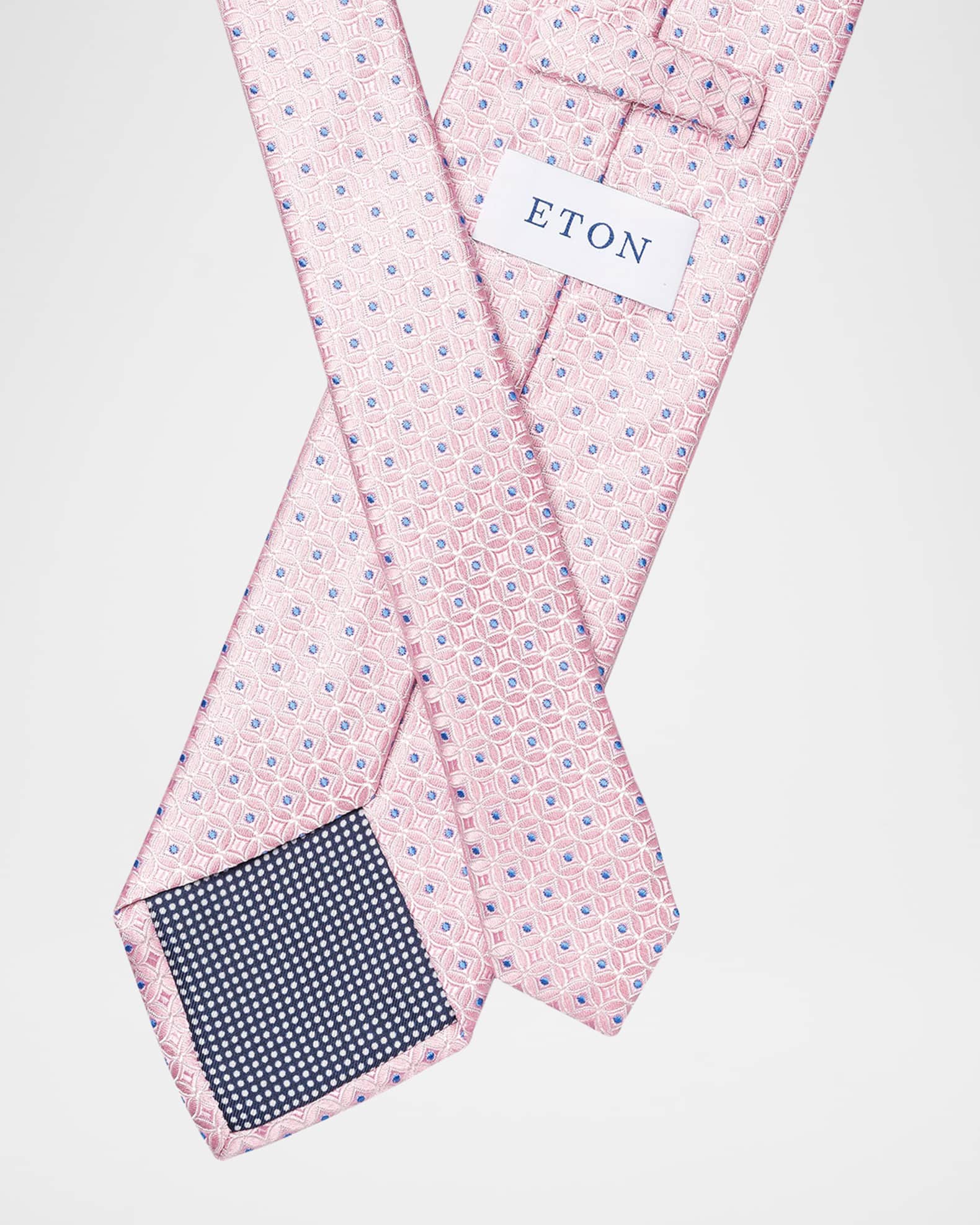 Eton Men's Geometric Circle Silk Tie | Neiman Marcus