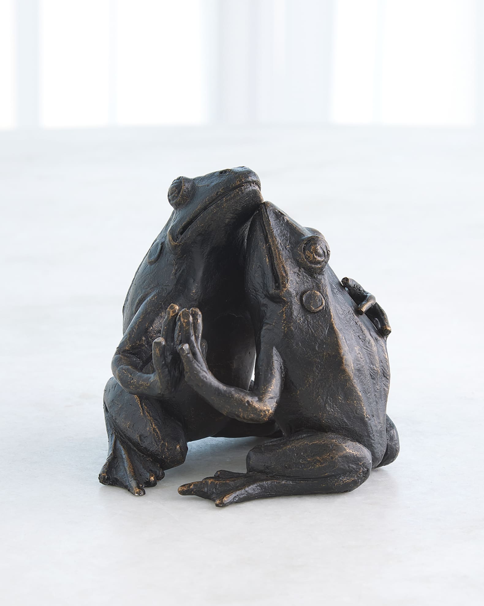 Global Views Kissing Frog Sculpture | Neiman Marcus