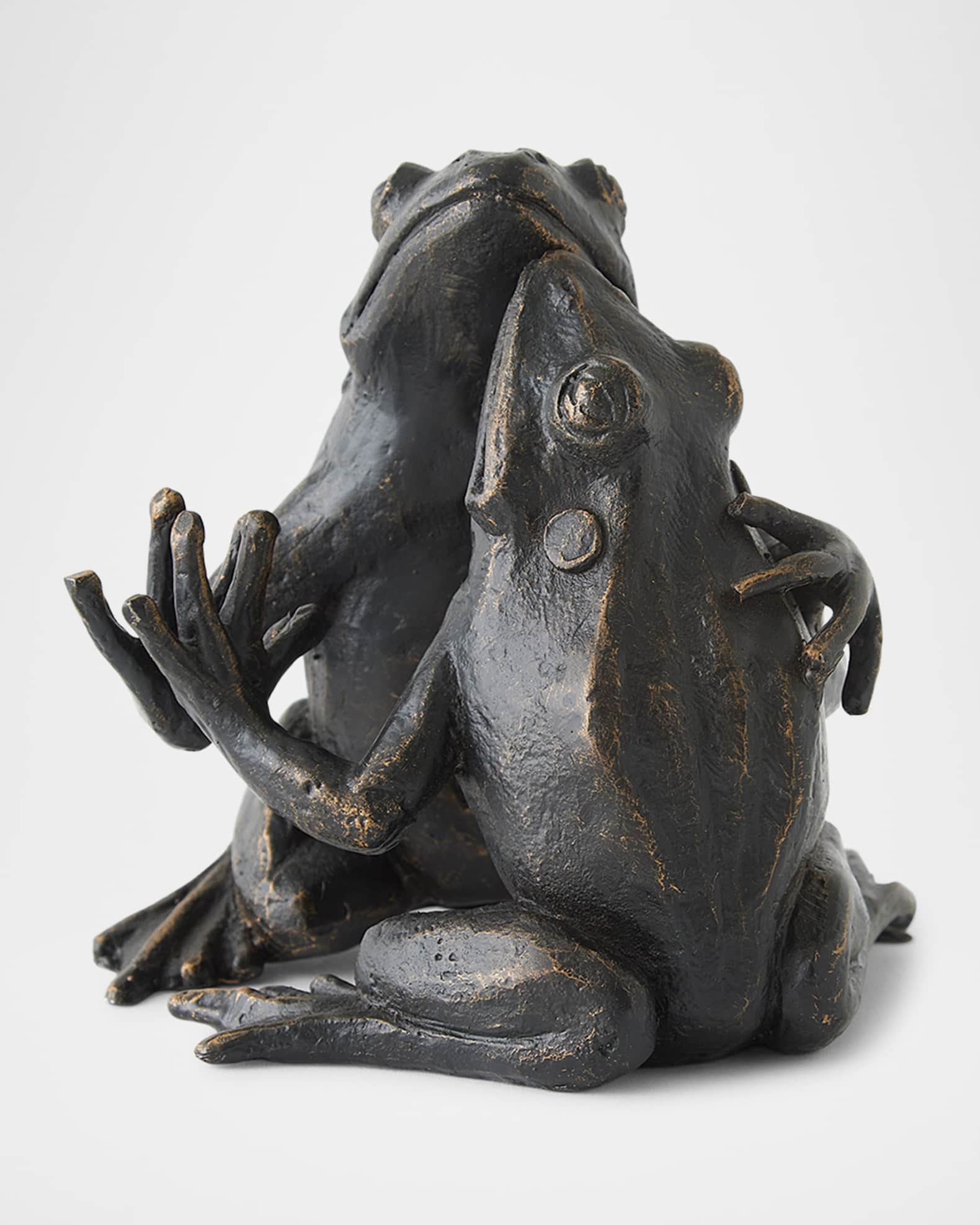 Global Views Kissing Frog Sculpture | Neiman Marcus