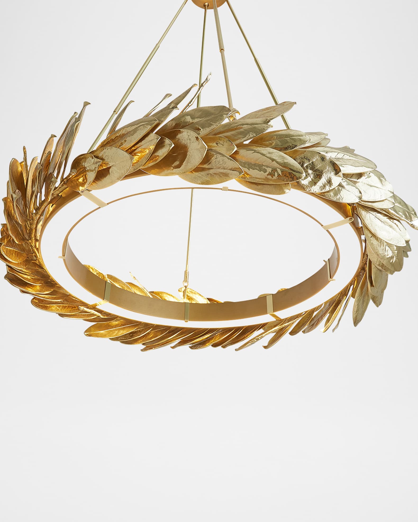 Global Views Laurel 50" LED Chandelier | Neiman Marcus