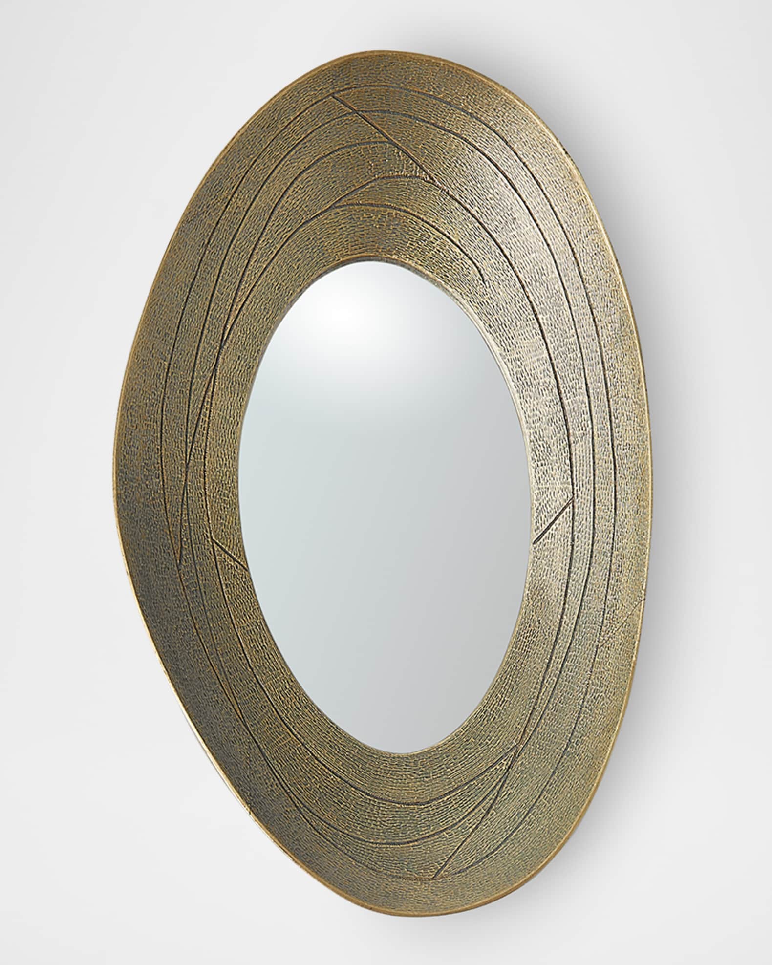 Global Views Saturn Medium Wall Mirror | Neiman Marcus