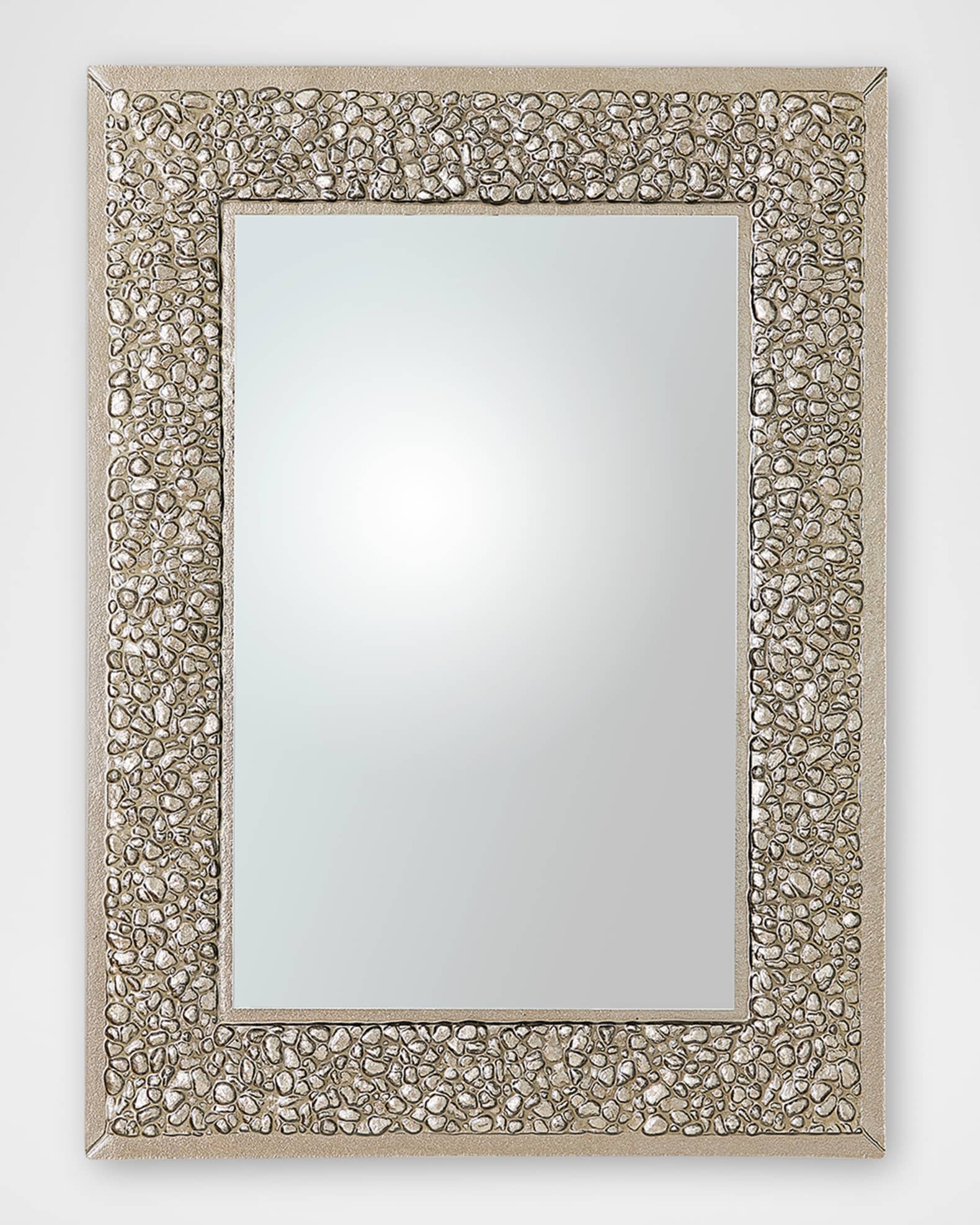 Global Views Golden Stone Wall Mirror, 60" | Neiman Marcus