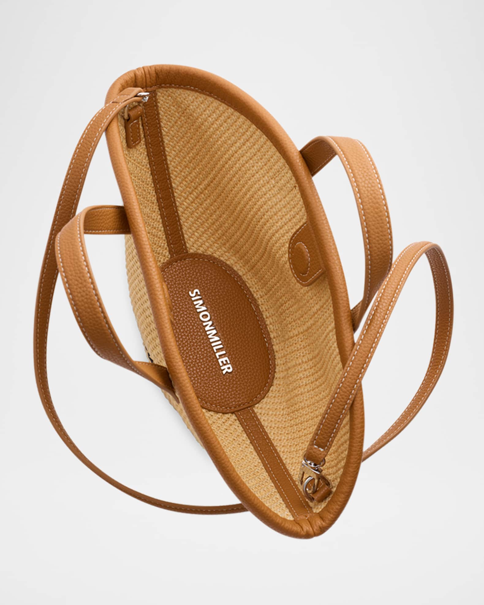 SIMONMILLER Mercado Mini Straw Tote Bag | Neiman Marcus