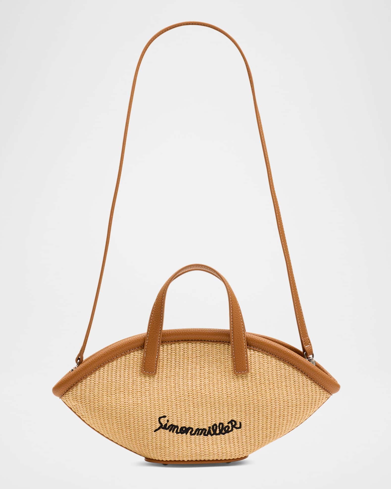 SIMONMILLER Mercado Mini Straw Tote Bag | Neiman Marcus