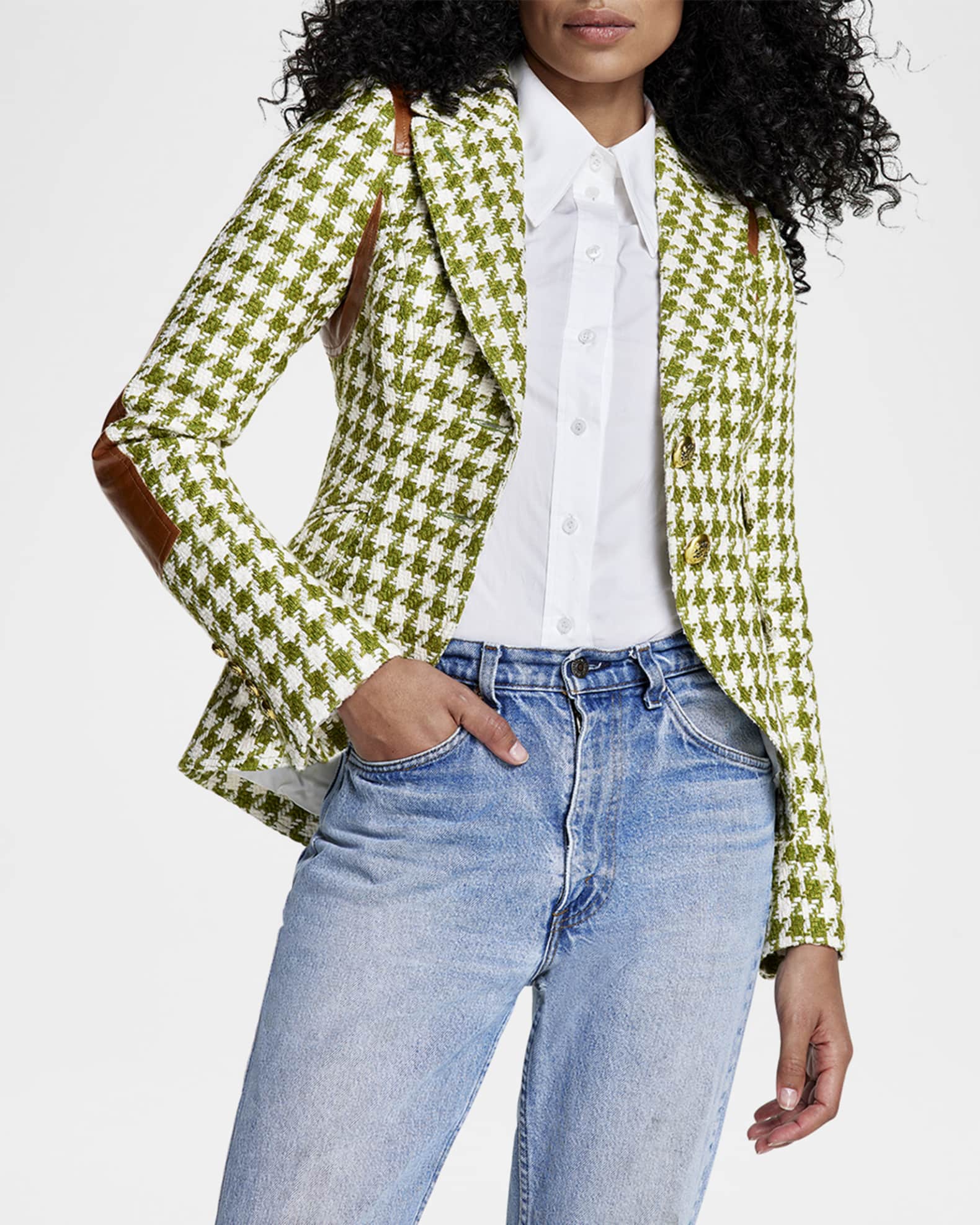 Smythe Rifle-Patch Equestrian Blazer | Neiman Marcus