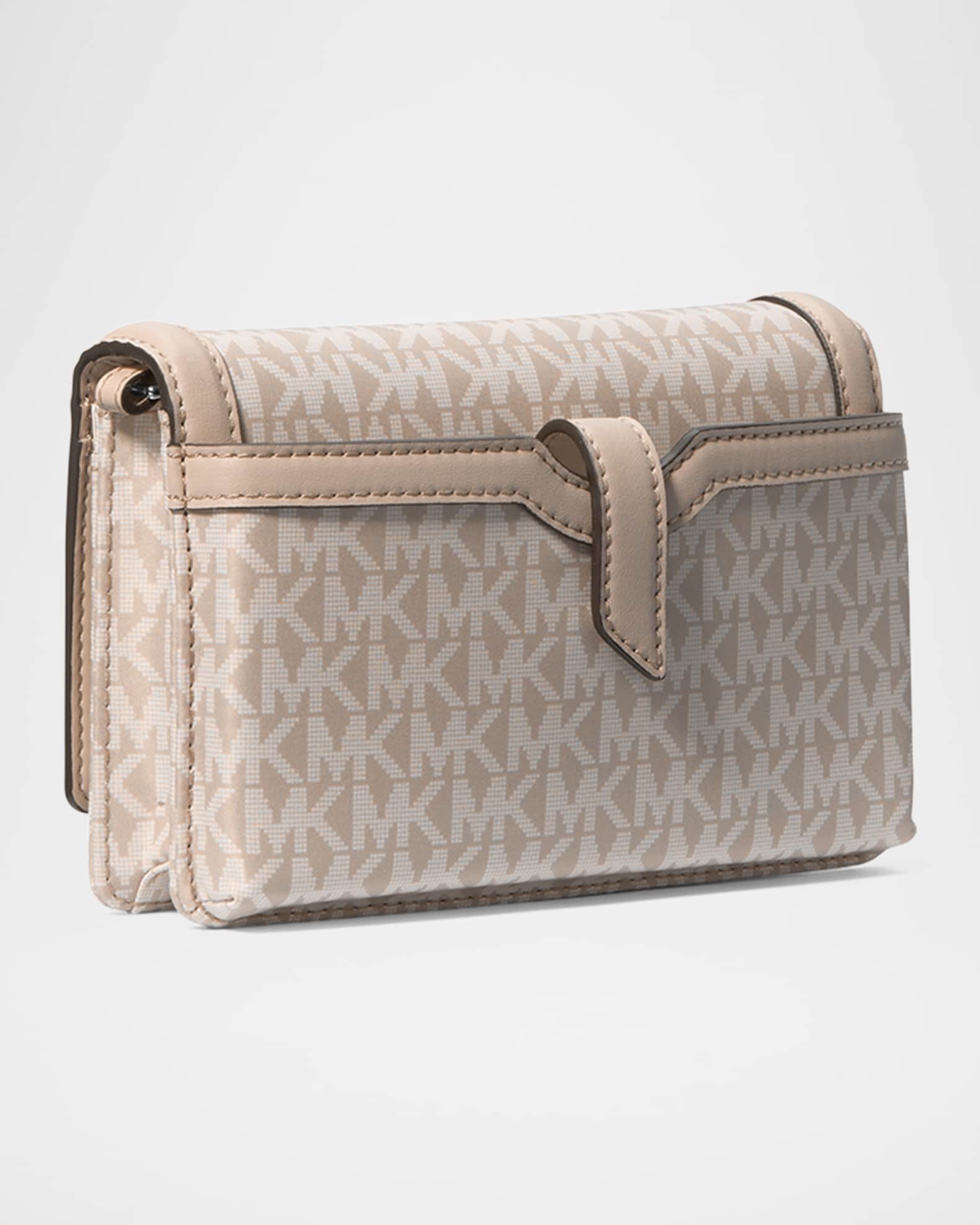 MICHAEL Michael Kors Jet Set Large Monogram Crossbody Bag | Neiman Marcus