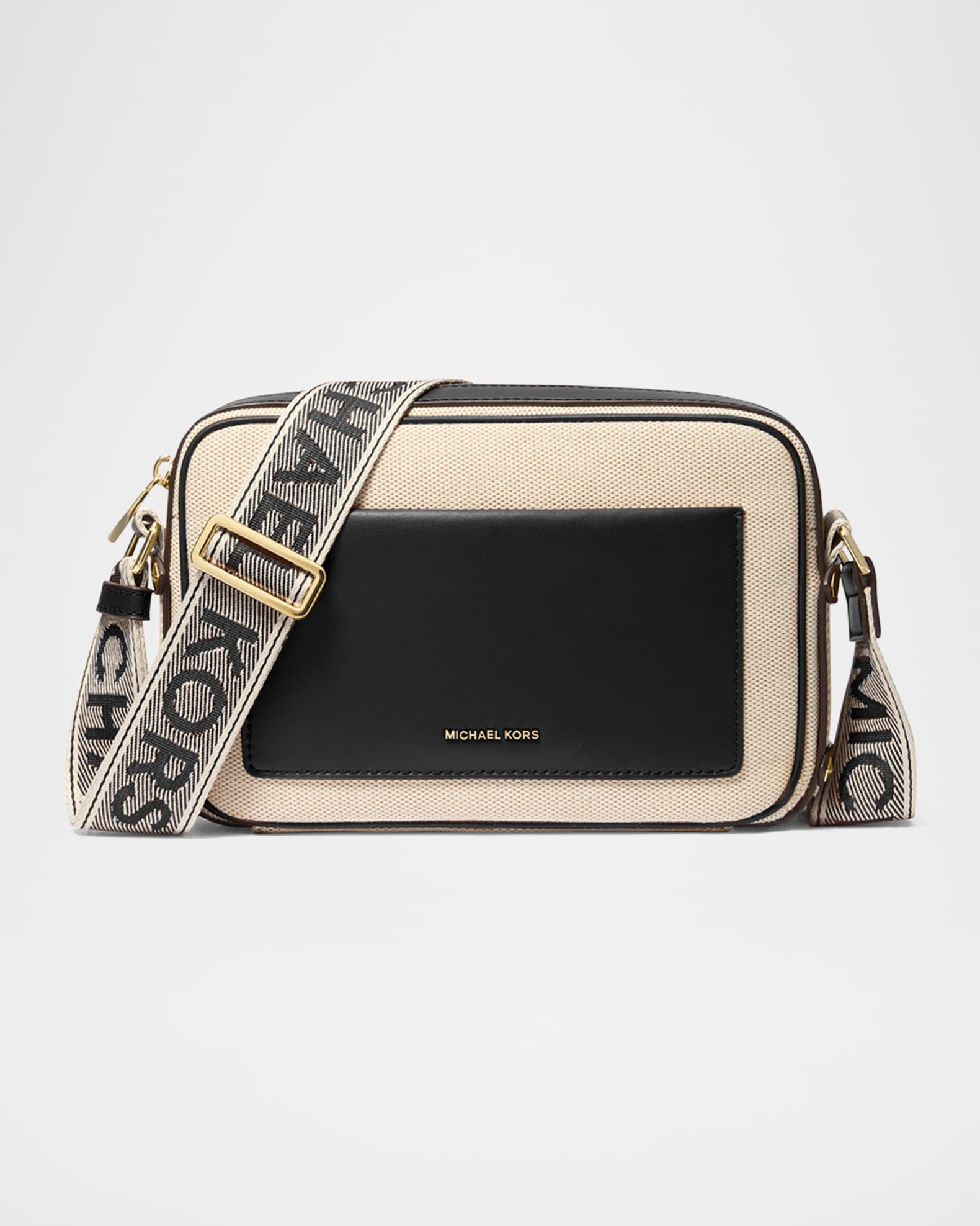 MICHAEL Michael Kors Maeve Large Pocket Canvas Crossbody Bag | Neiman ...