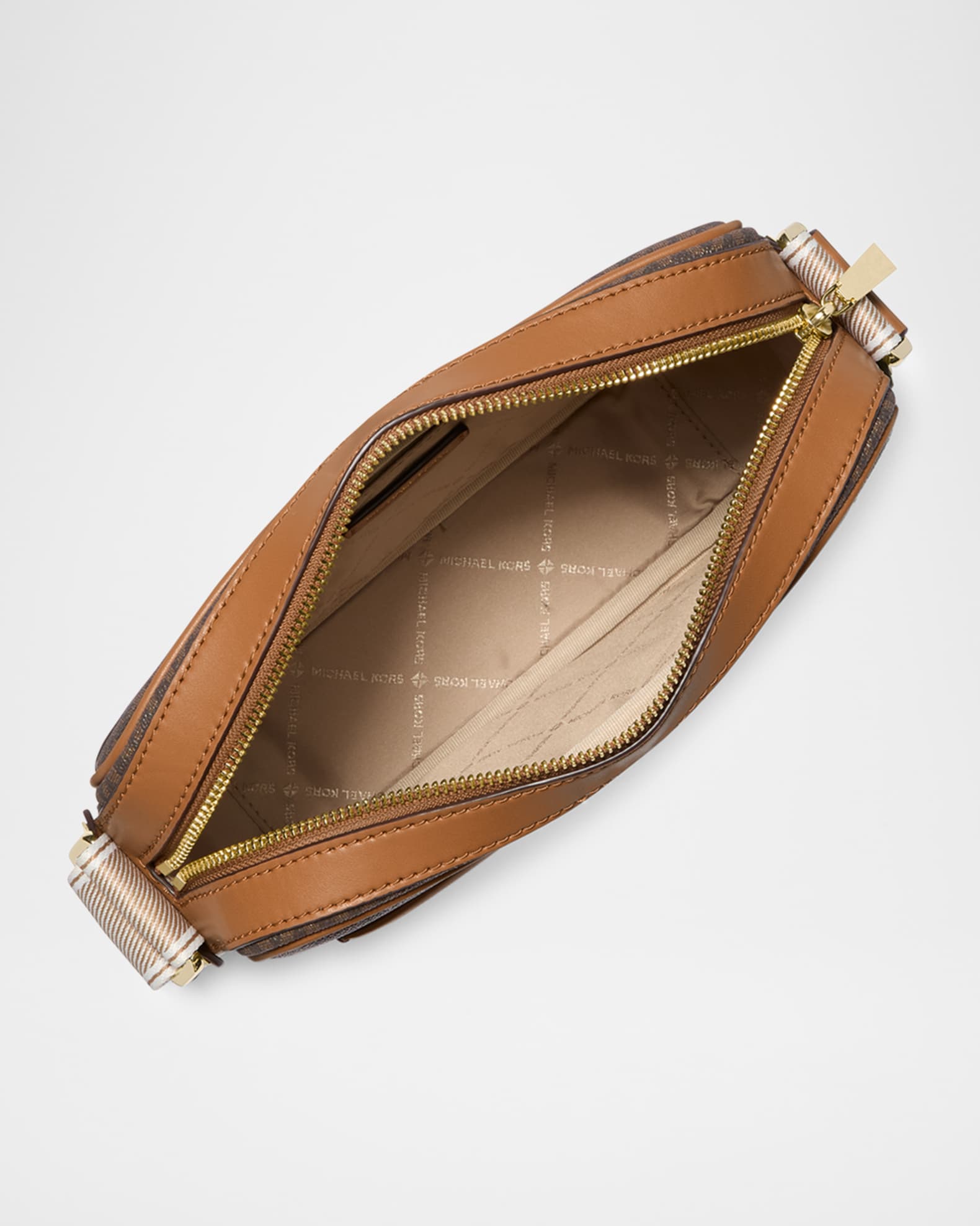 MICHAEL Michael Kors Maeve Large Pocket Signature Logo Crossbody Bag ...