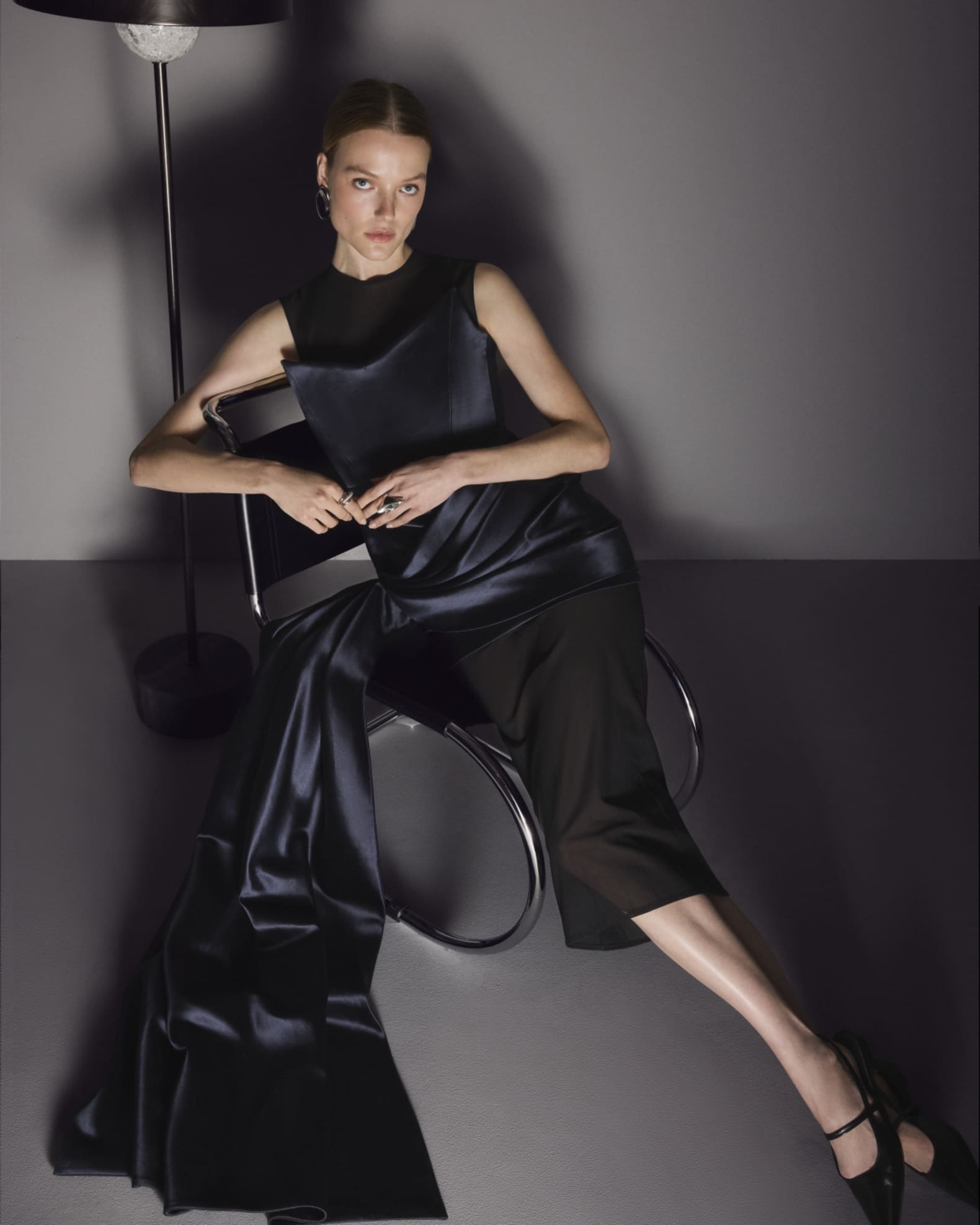 Alex Perry Strapless Corset Satin Mini Dress with Draped Panel | Neiman ...