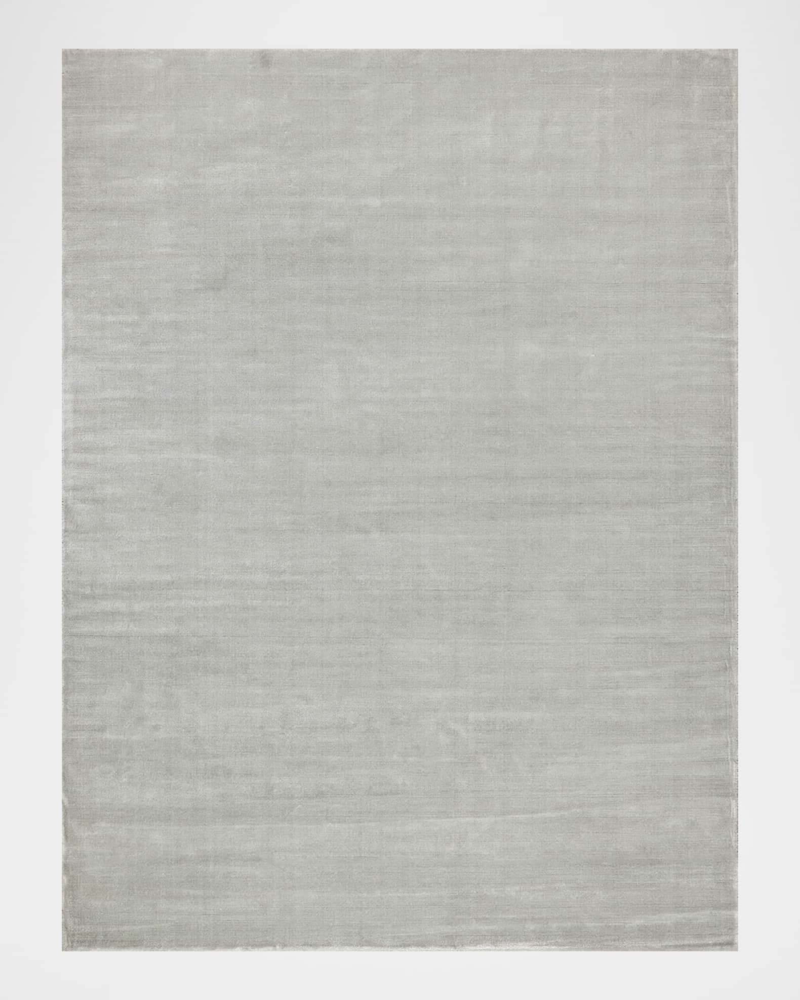 Exquisite Rugs Velutto Hand-Loomed Light Silver Rug, 8' x 10' | Neiman ...