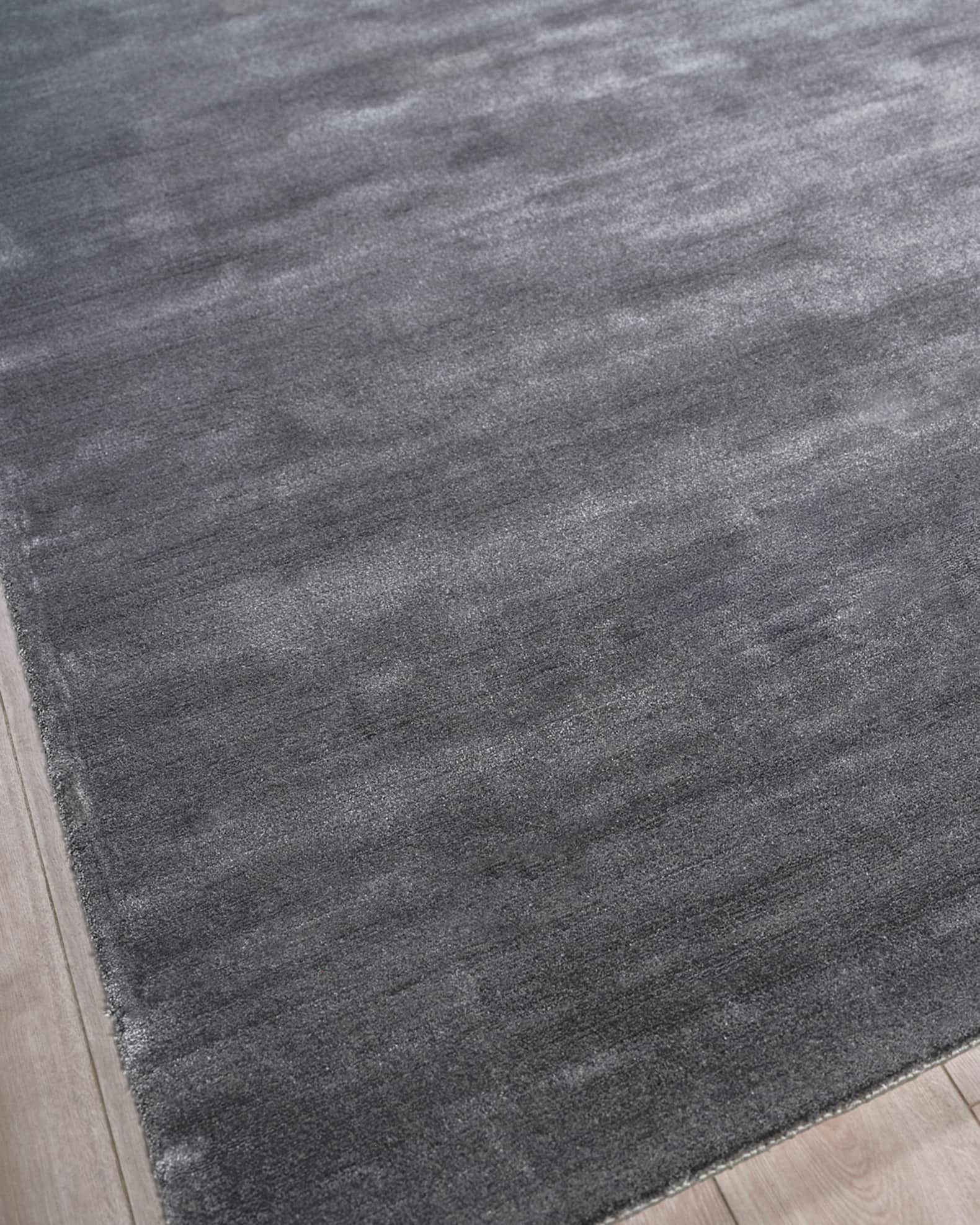 Exquisite Rugs Velutto Hand-Loomed Gray Rug, 10' x 14' | Neiman Marcus