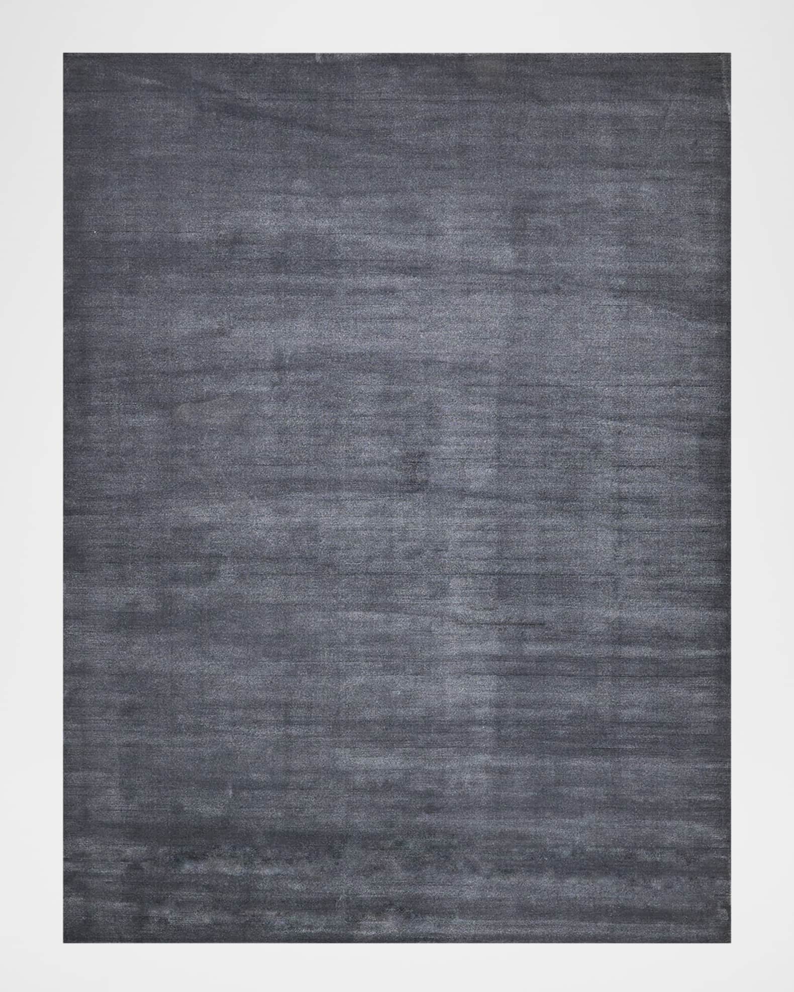 Exquisite Rugs Velutto Hand-Loomed Gray Rug, 10' x 14' | Neiman Marcus